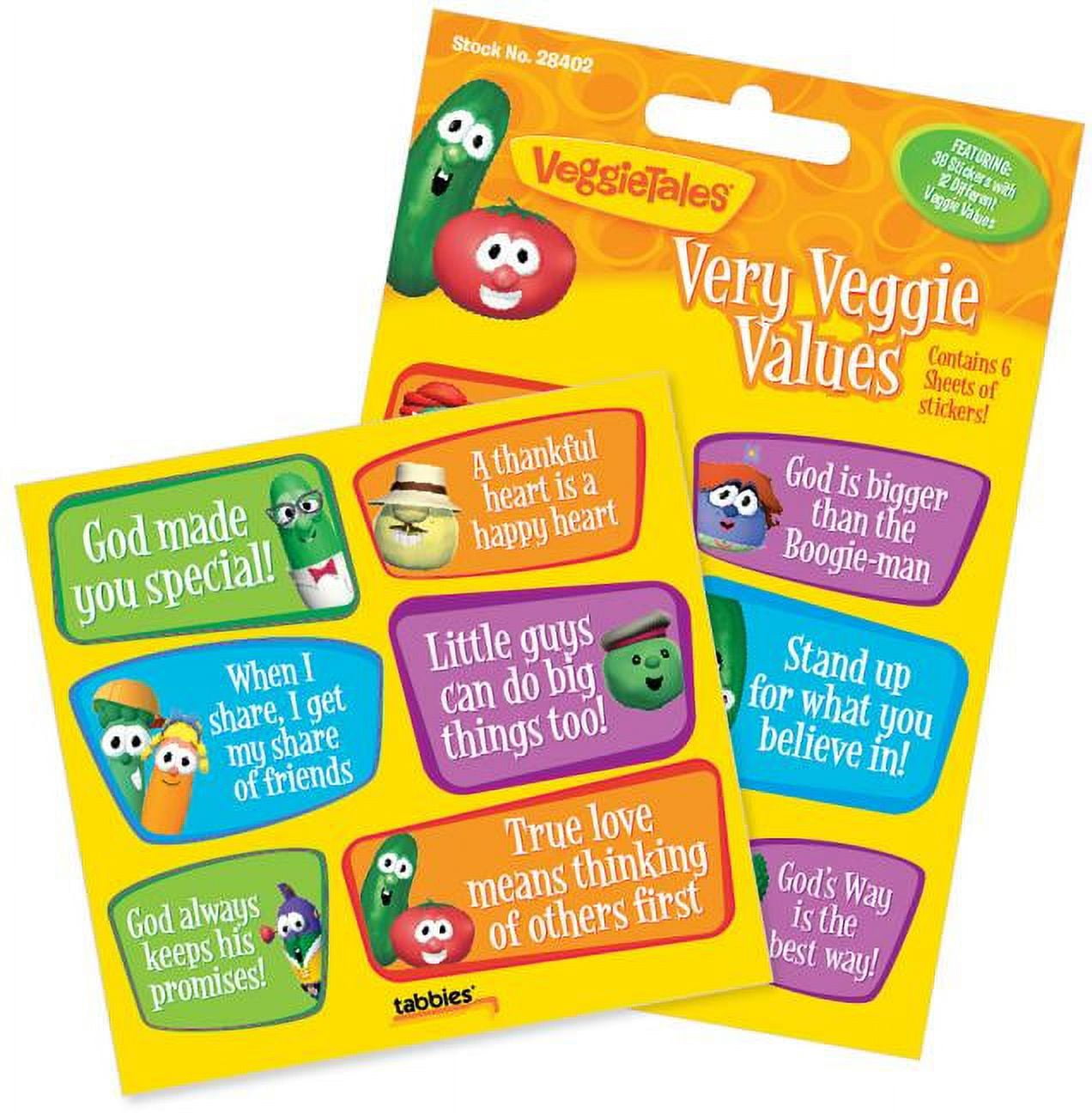 Vegt Very Veggie Values-Stck: Veggietales(r) Very Veggie Value Stickers ...