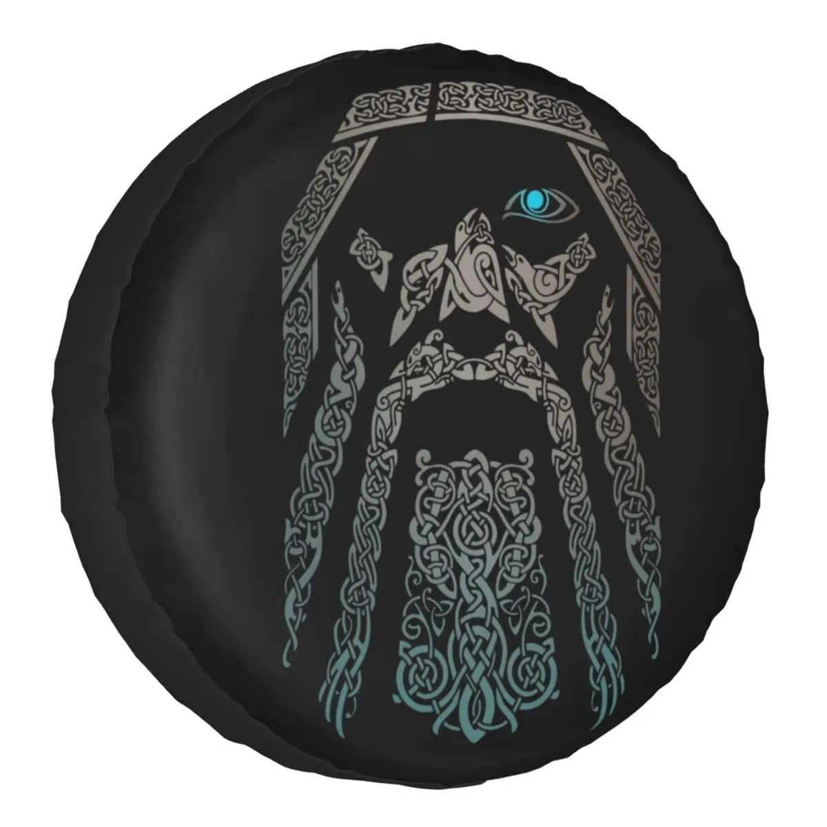 Vegvisir Symbol Spare Tire Cover for Norse Viking Compass 4WD 4x4 ...