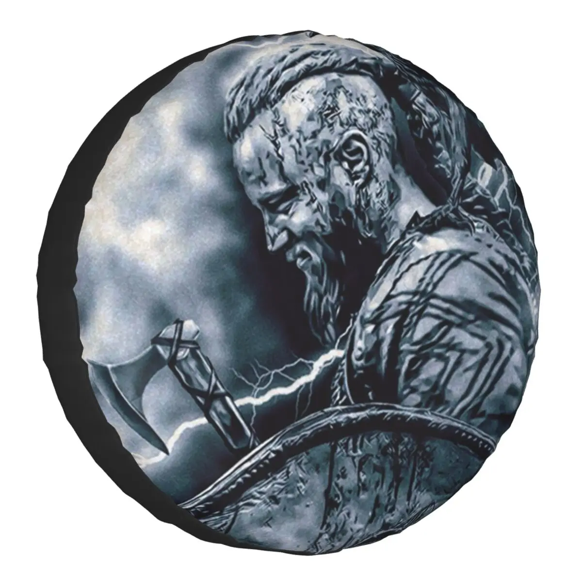 Vegvisir Symbol Spare Tire Cover for Norse Viking Compass 4WD 4x4 ...