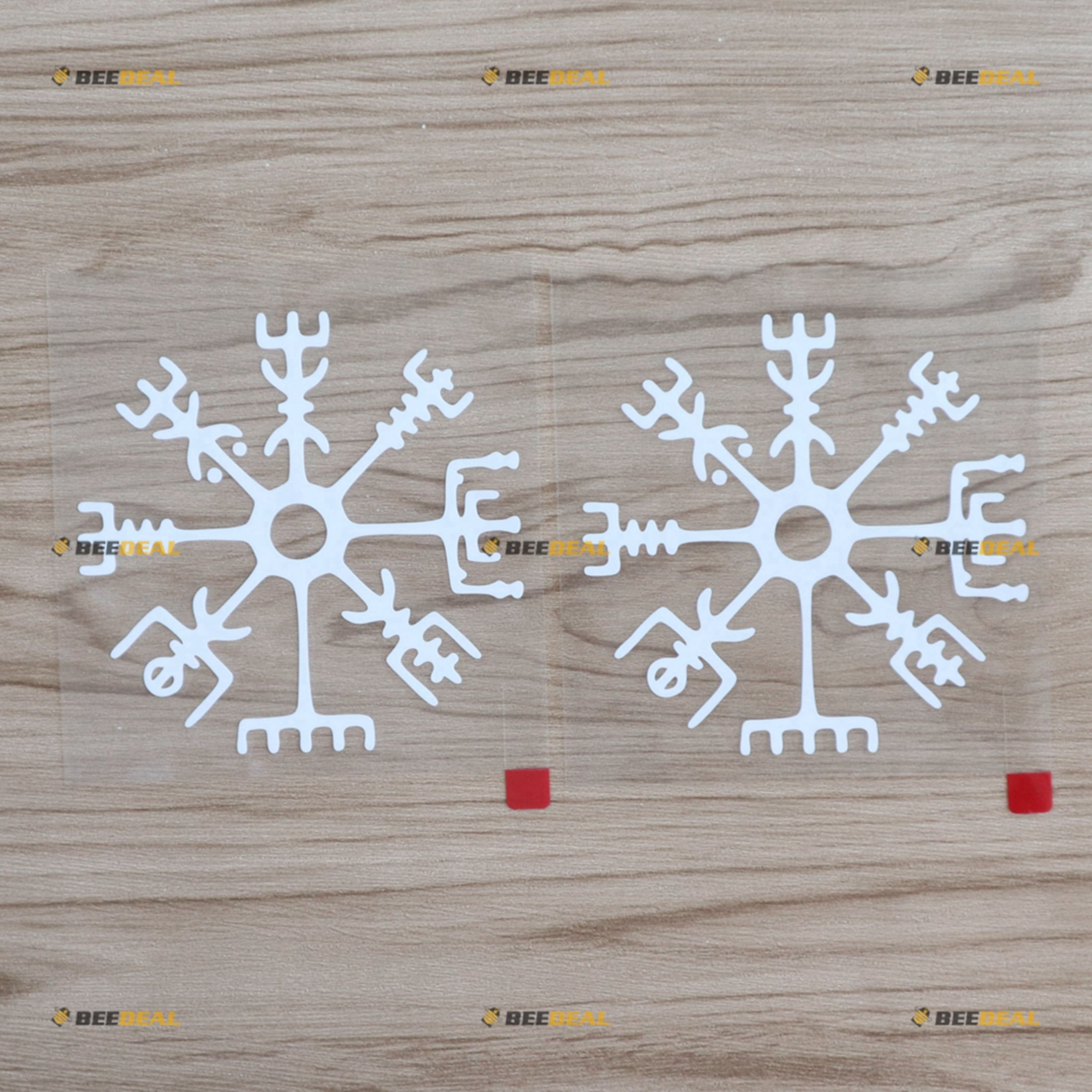 Vegvisir Viking Compass Decal Sticker Vinyl Viking Odin Norse - 2 Pack ...