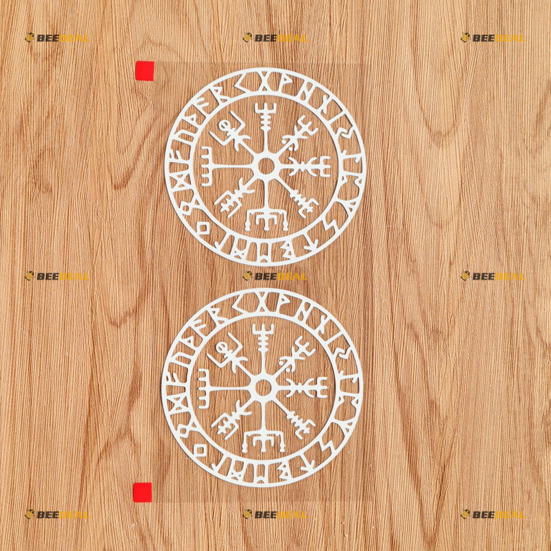 Vegvisir Viking Runic Compass Decal Sticker Vinyl Viking Odin Norse - 2 ...