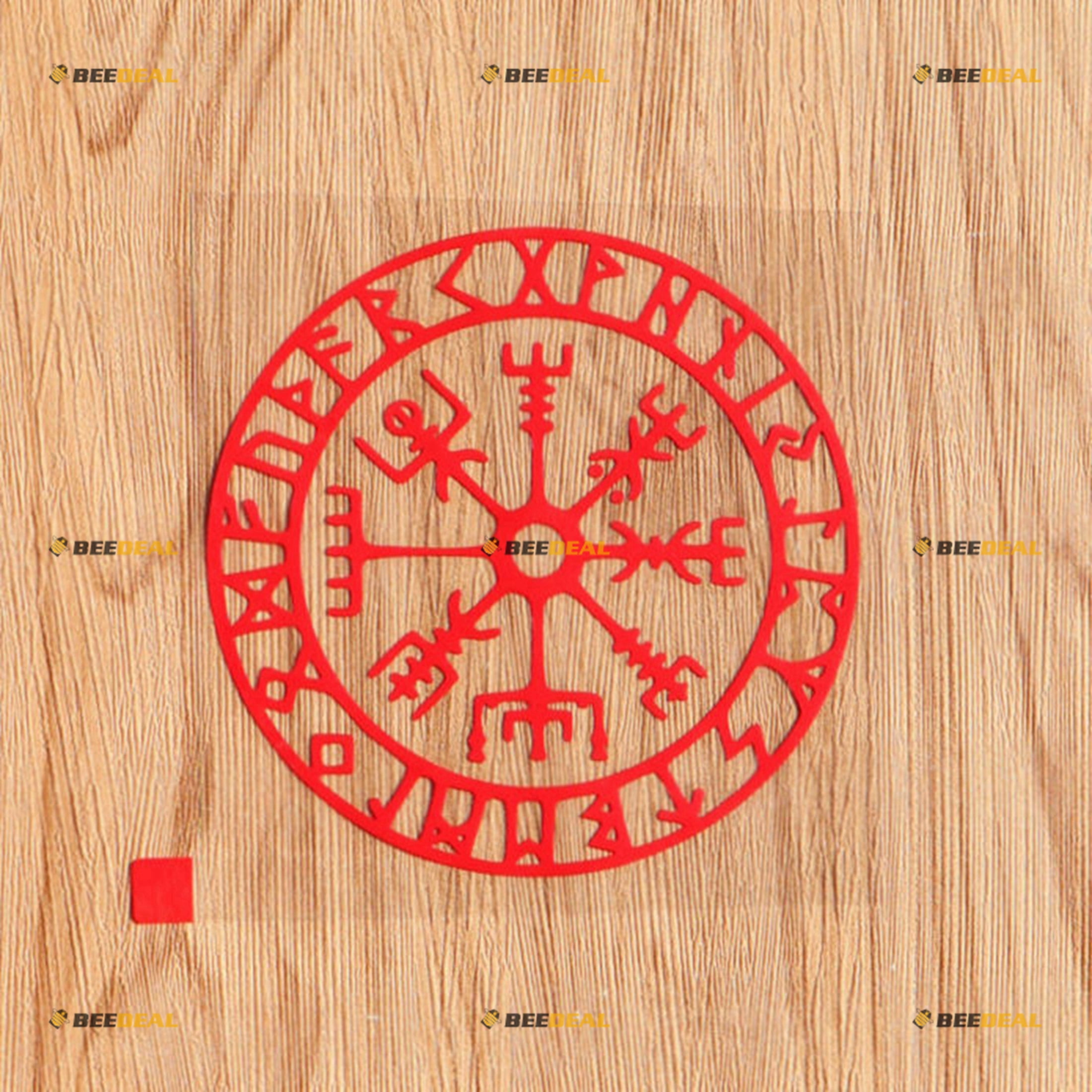 Vegvisir Viking Runic Compass Decal Sticker Vinyl Viking Odin Norse - 4 ...