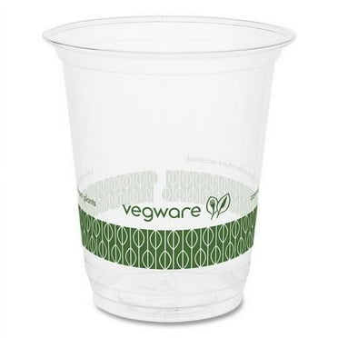 Fabri-Kal 9 oz Clear Beverage Disposable Plastic Cups, Greenware, 1000 ...
