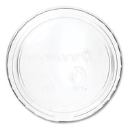 Pactiv EarthChoice Strawless RPET Lid, Flat Lid, Fits 9 oz to 20 oz "A ...