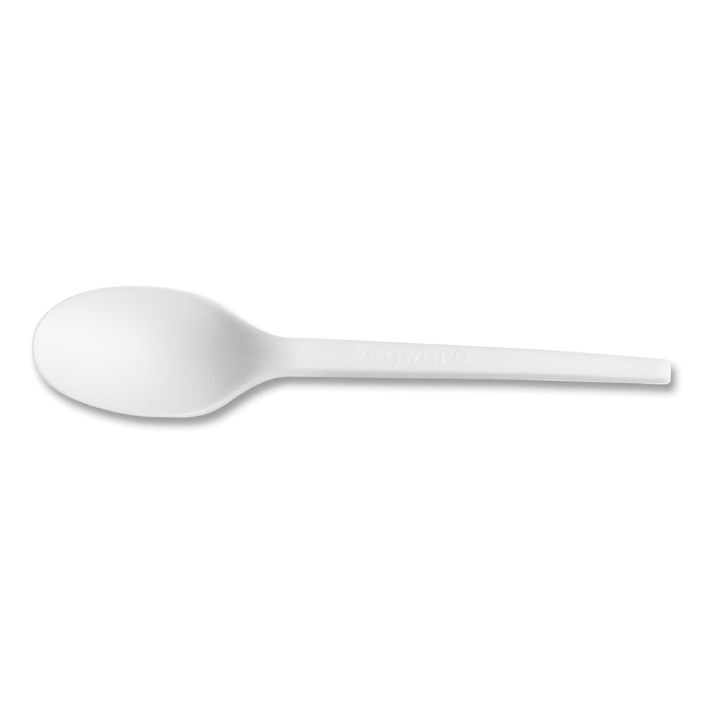 Compostable CPLA Cutlery Spoon - White (1000/Carton) - Walmart.com