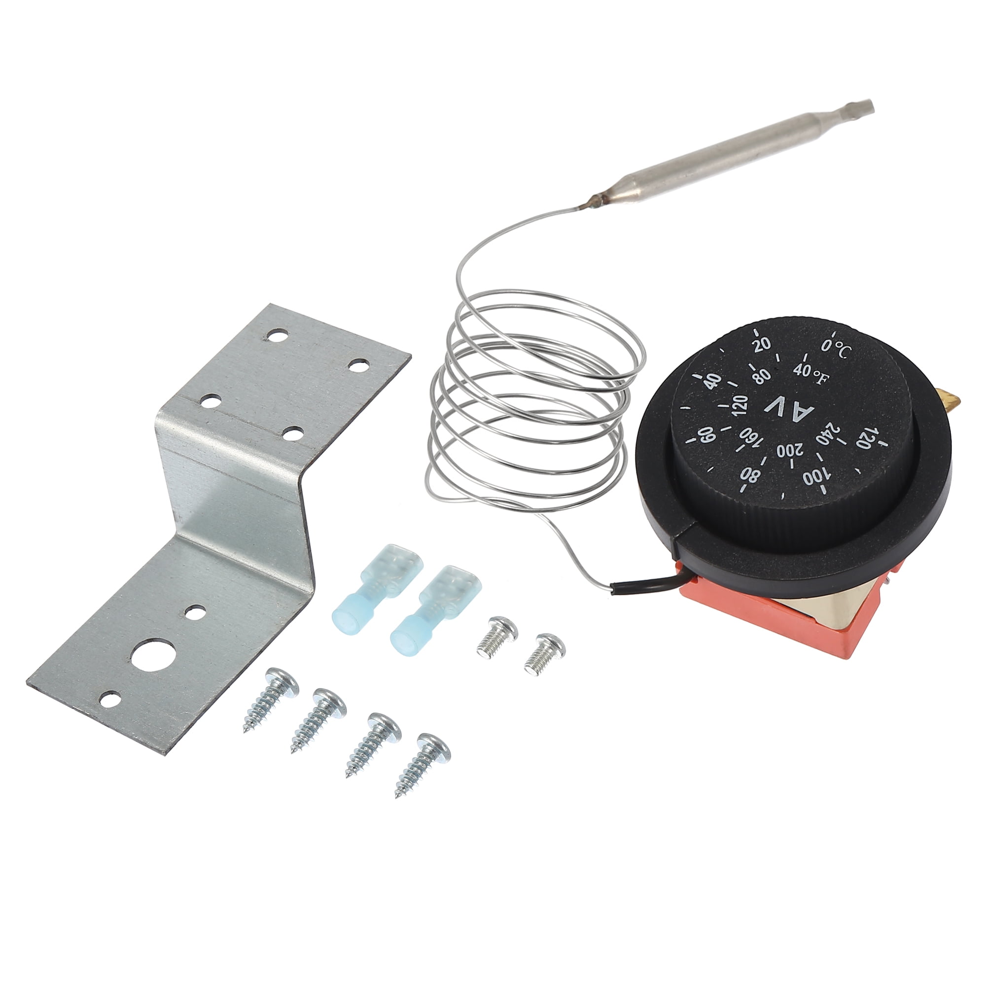 Vehicle 12V Electric Radiator Fan Thermostat Controller Kit Liquid ...