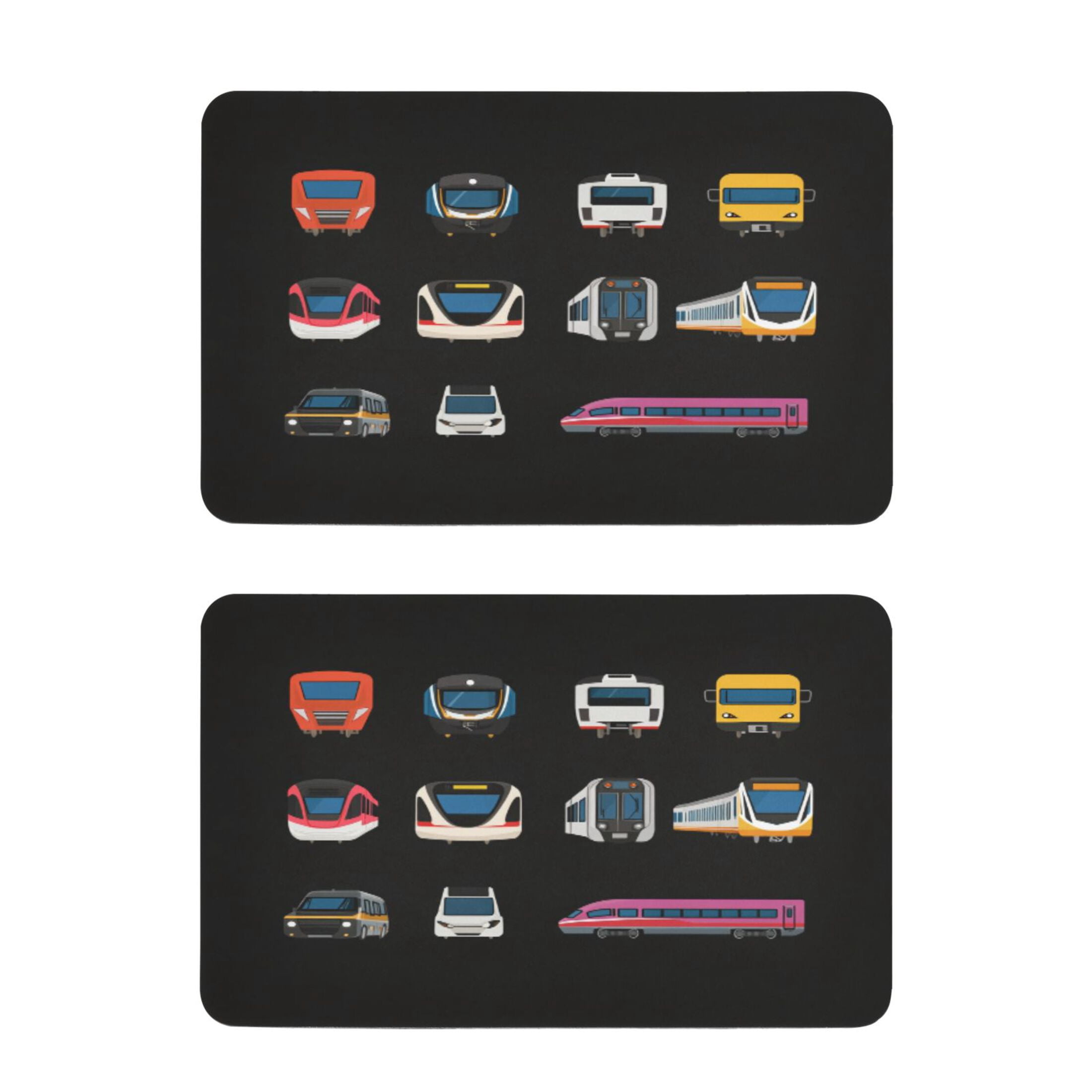 Vehicle 2 Pack 4x2.5 Inch Magnetic Stickers Thick and Strong for Fridge ...