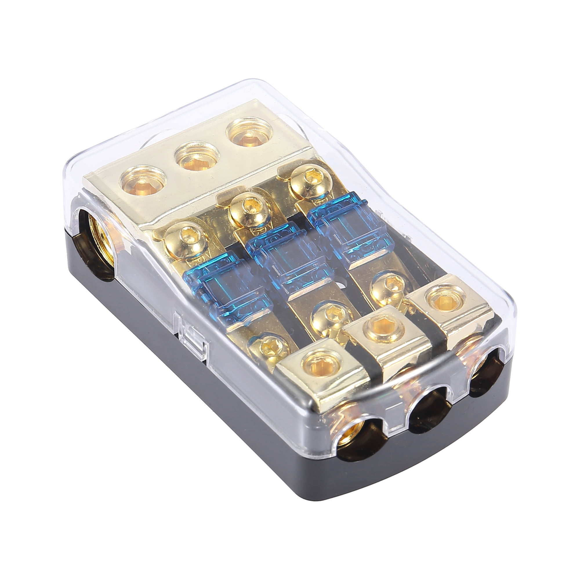 Vehicle 3 Way Fuse Holder Auto Fuse Distribution Block 60 Amp Fusible ...