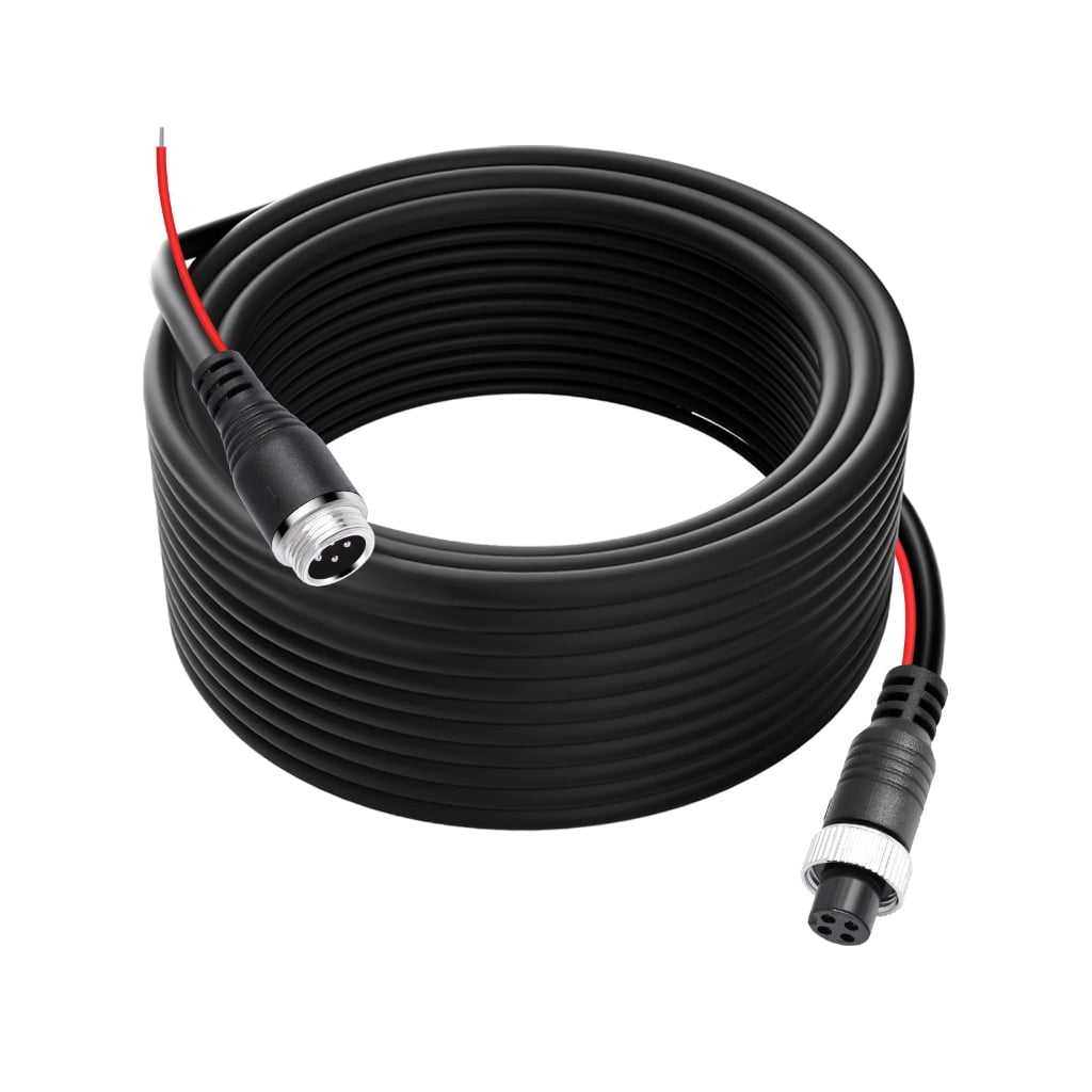 Vehicle Backup Camera connection Cable 4Pin Male Female with Aviation ...