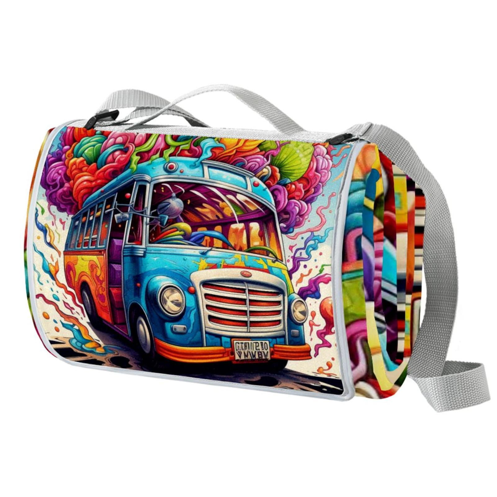 Vehicle Canvas Picnic Mat Waterproof Portable Foldable Outdoor Beach ...