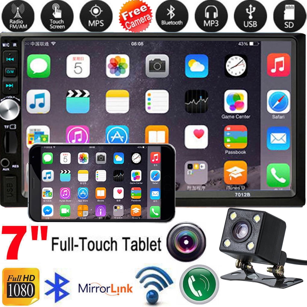 Vehicle Car 2 Din MP5 Player Car Radio Stereo 7 Inch HD Touch Screen ...