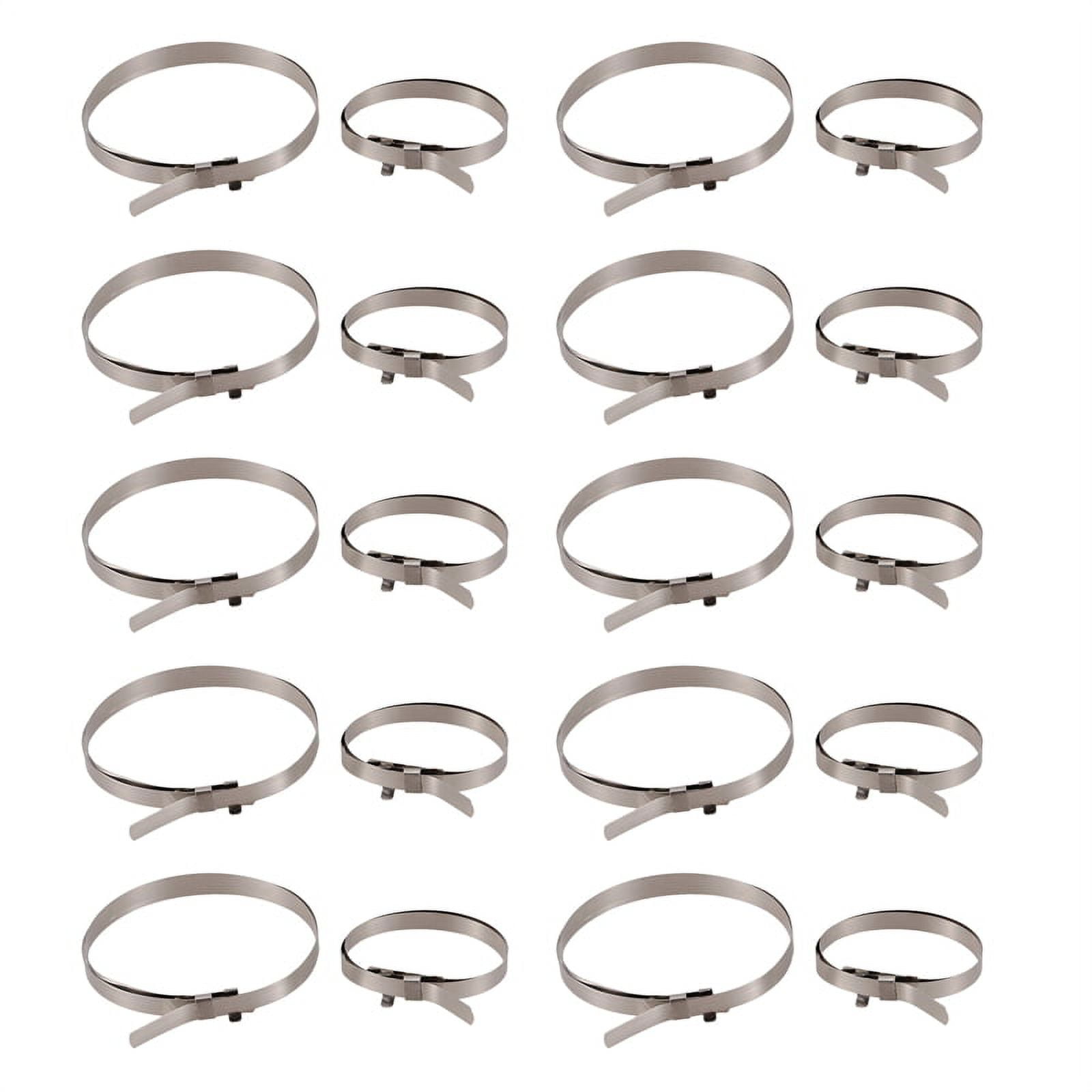 Vehicle Car Constant Velocity CV Joint Boot Clamp Clip Fastener 20 Pcs ...