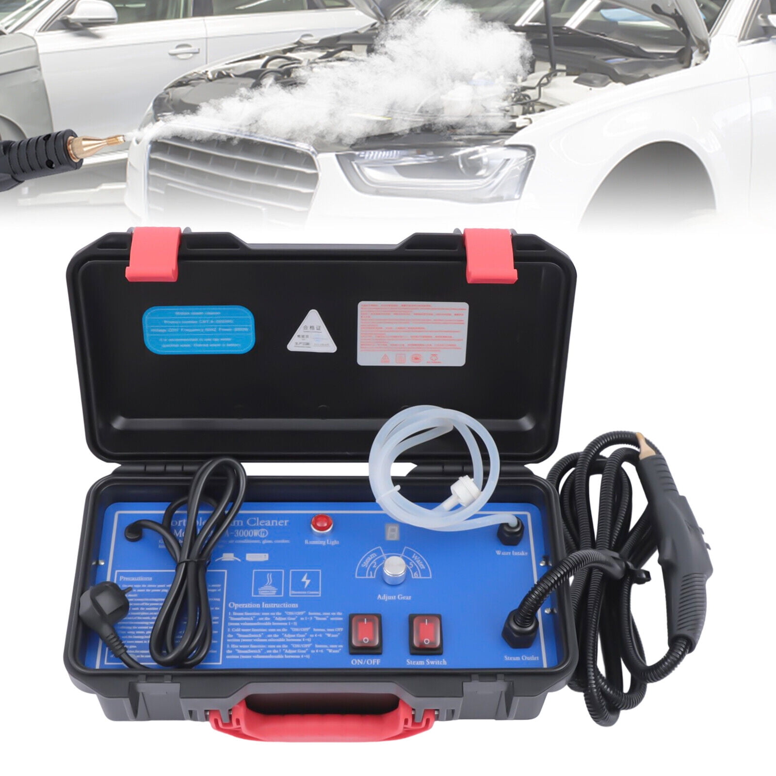 Vehicle Car Detailing Steam Cleaner High Pressure Dirt Removal Cleaning ...