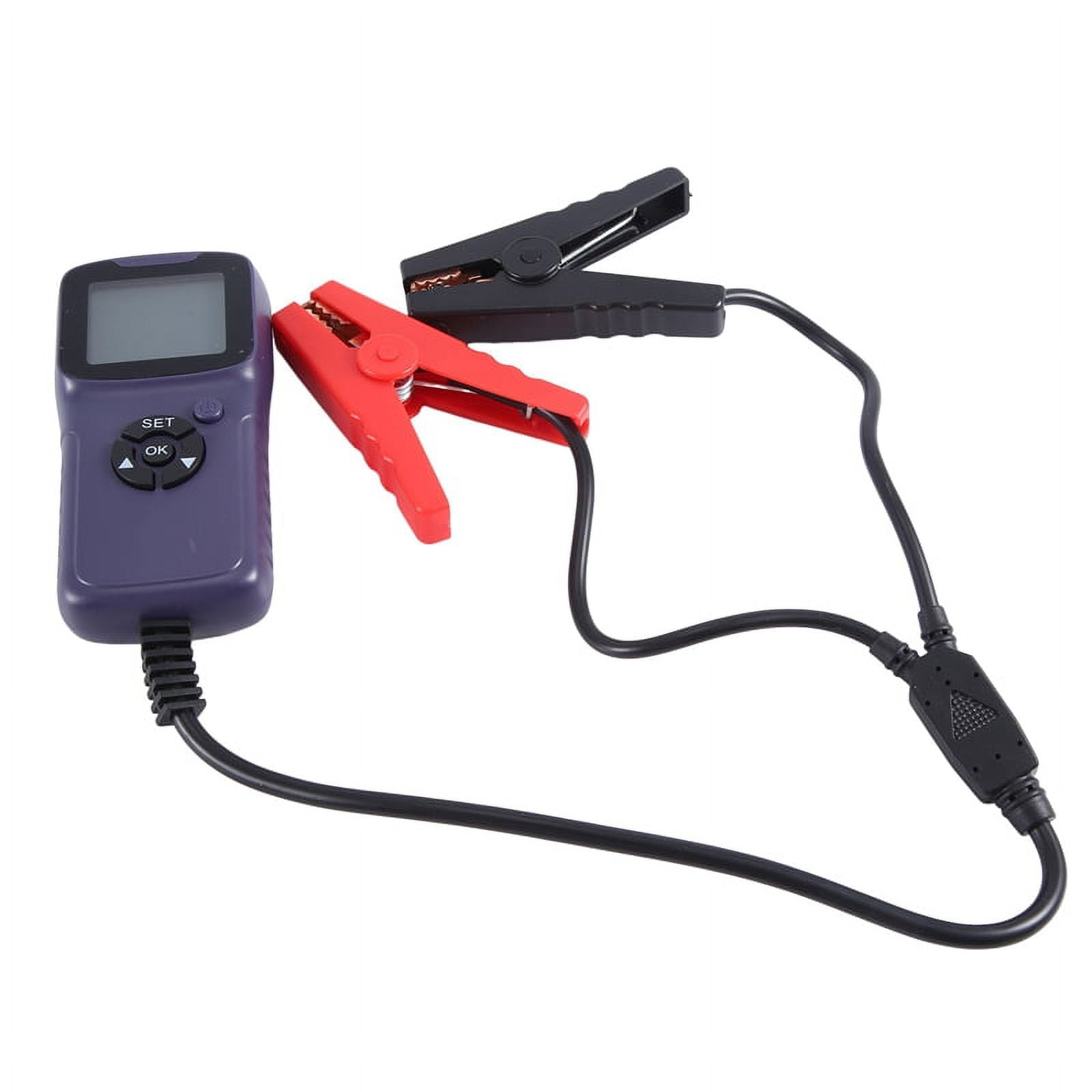 Vehicle Car LCD Digital Battery Test Analyzer Auto System Analyzer 12V ...