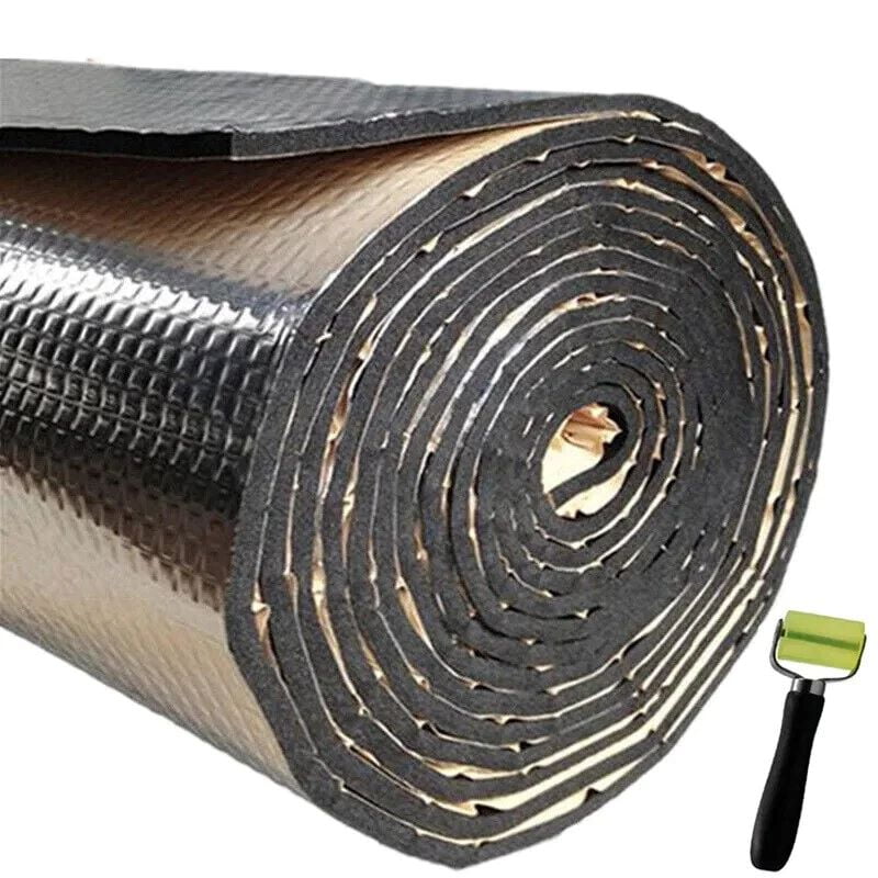 Vehicle Car Sound Deadener Reflective Insulation Mat Heat Guard 5MM 3 ...