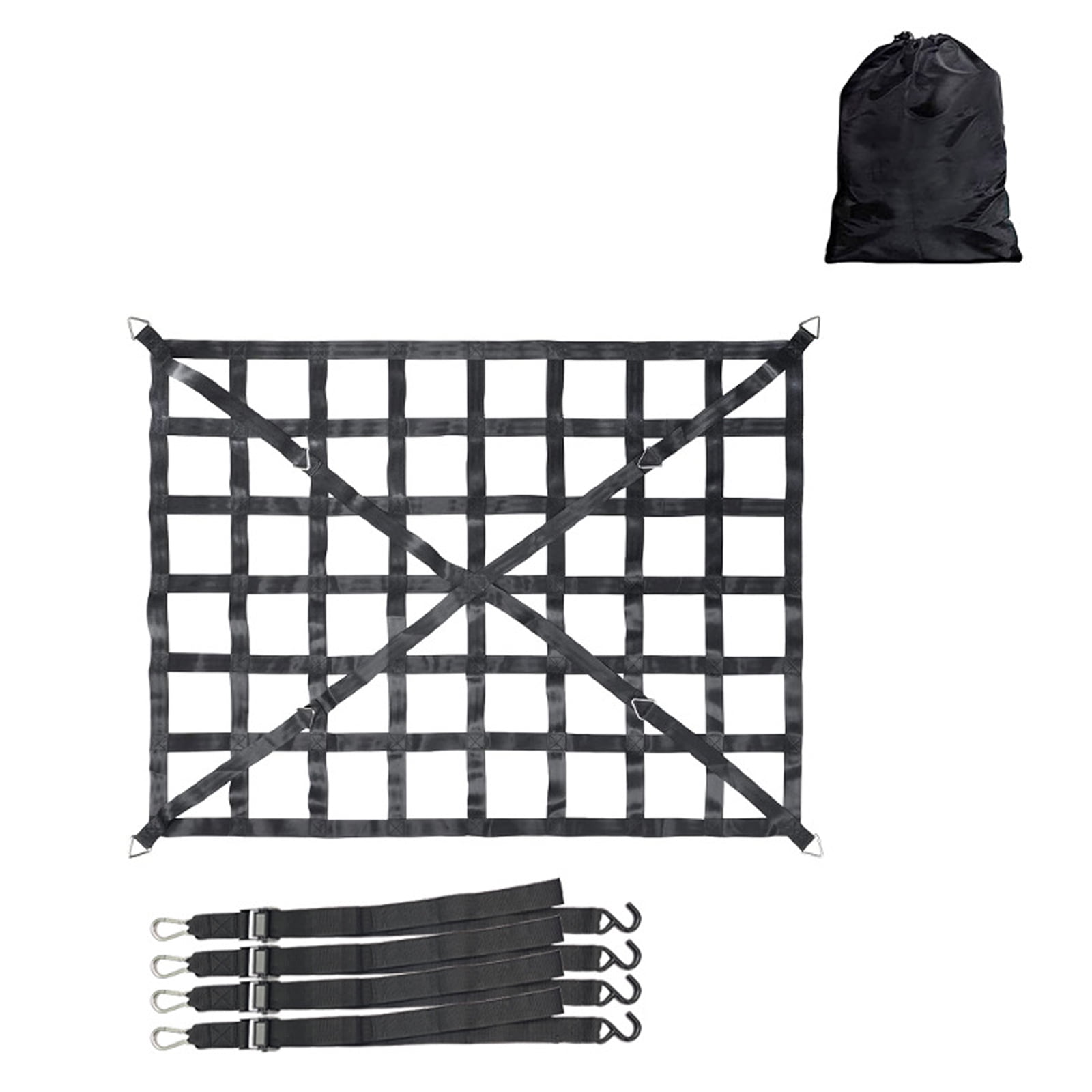 Vehicle Cargo Barrier Nylon With Anti Tear Technology For Secure ...