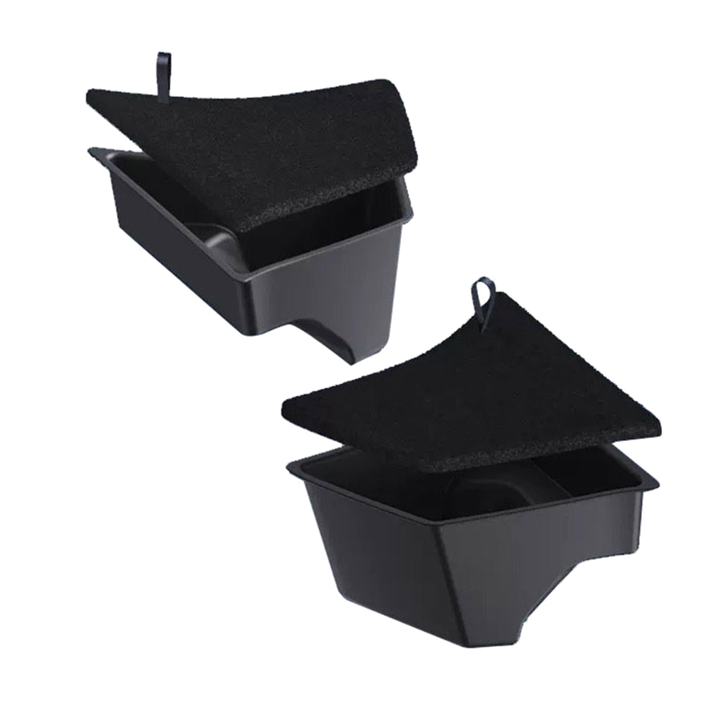 Vehicle Door Pocket Storage System Set of 2 Multipurpose Containers ...