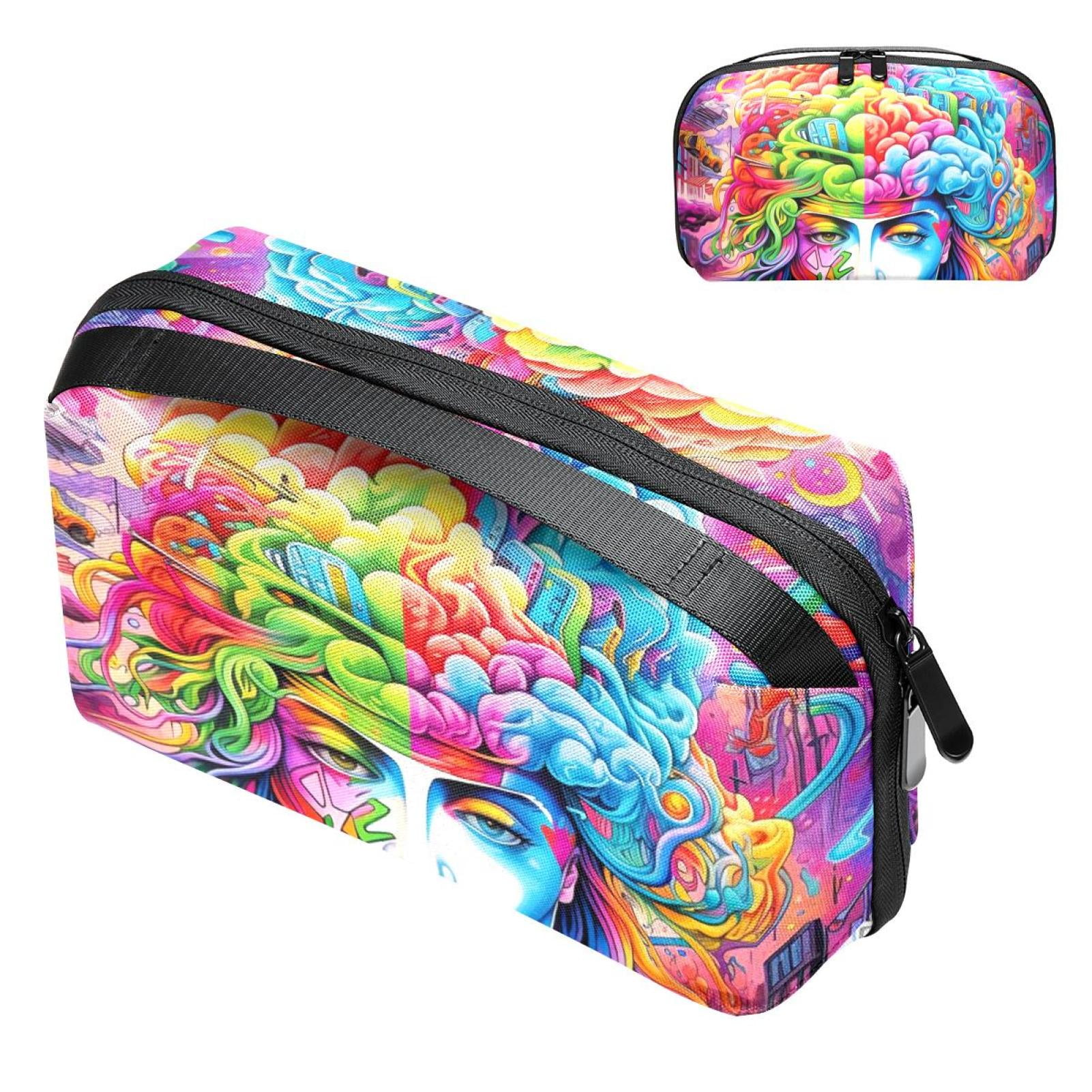 Vehicle Electronic Organizer Travel Case, Waterproof Oxford Cloth Storage Pouch Bag, Box with ...