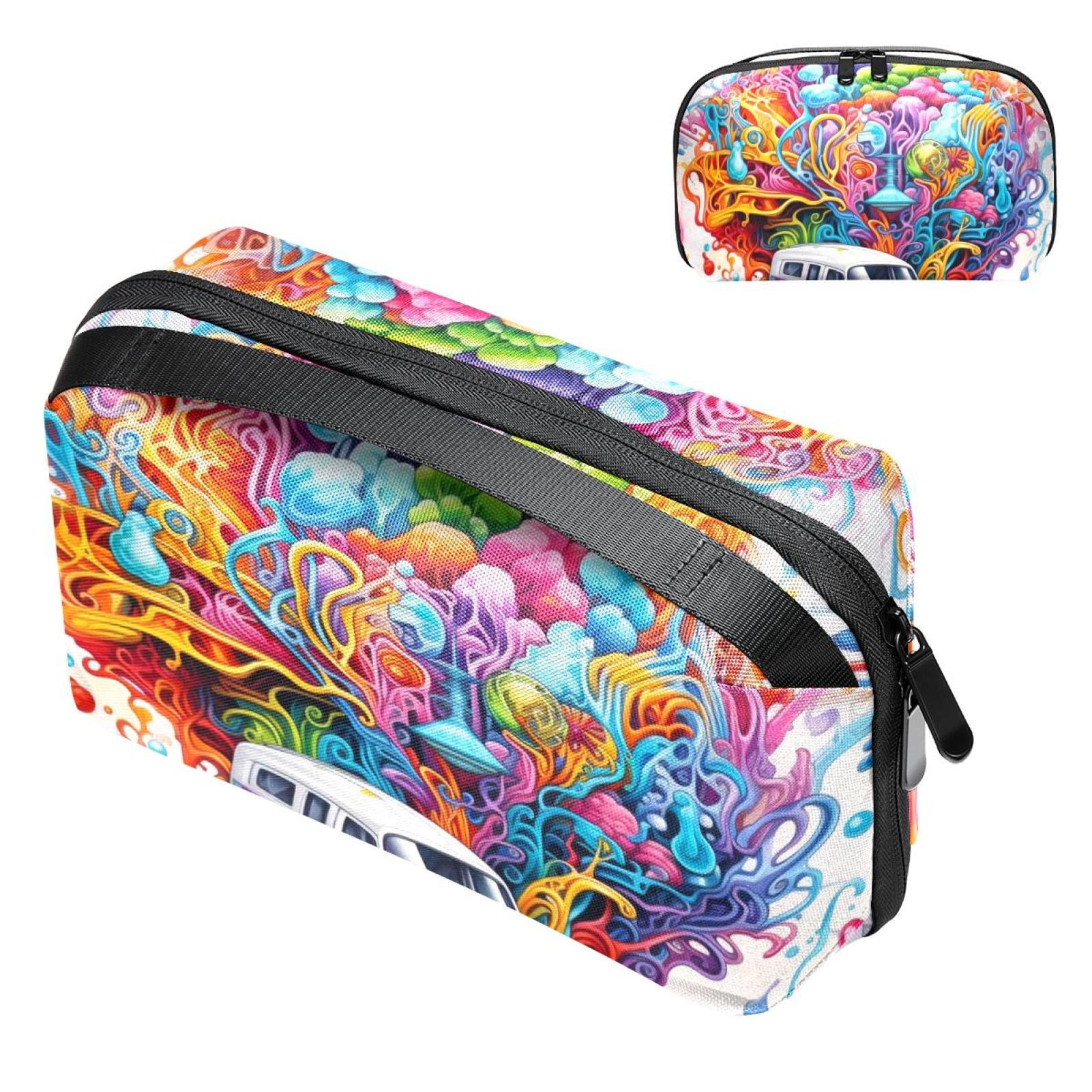 Vehicle Hard Drive Case Travel Bag Cord Charger Organizer for Purse ...