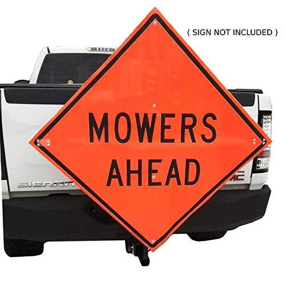 Vehicle Hitch Mount Roll-Up Sign Holder - Walmart.com