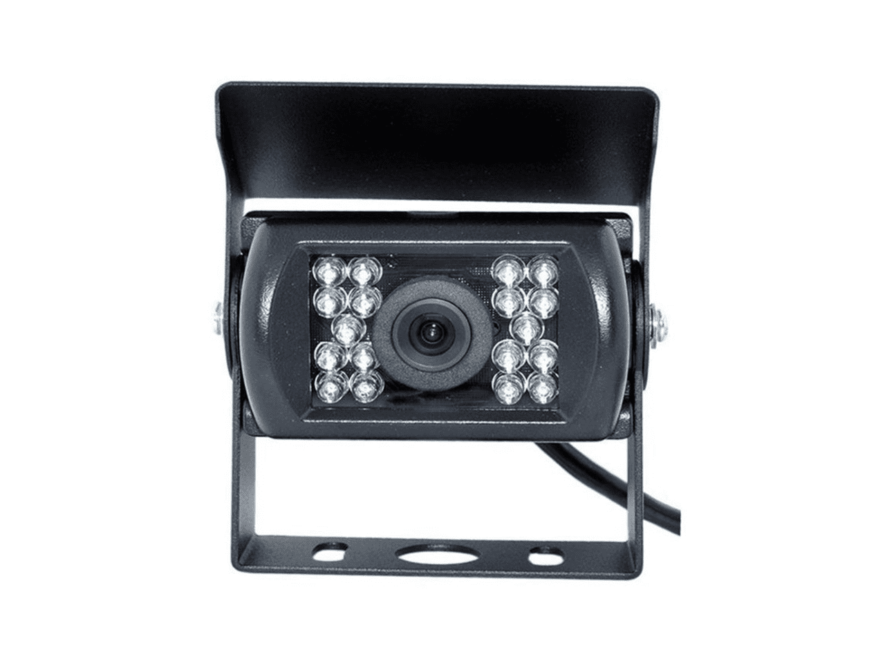 Vehicle Infrared DC 24V Rear View Camera 18 LED Night Vision Waterproof ...