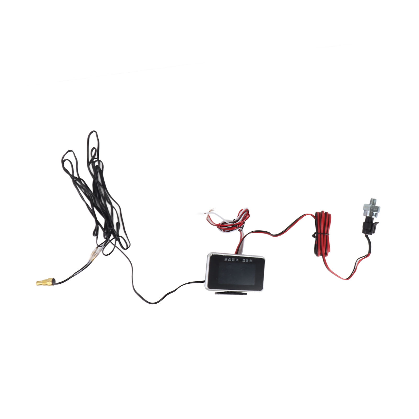 Vehicle Instrument, 4 in 1 Auto Car Instrument LCD Digital Display Oil ...