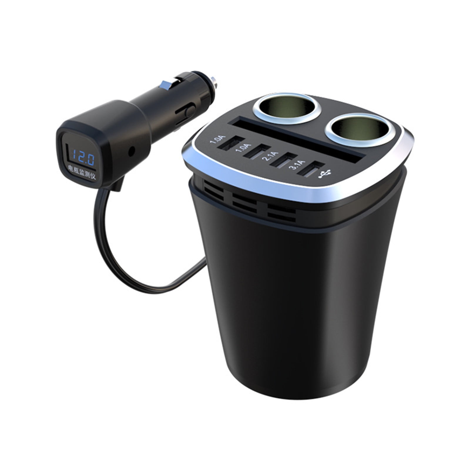 Vehicle Inverter Cup Shape Multifunction Car Socket Extension Dock in ...