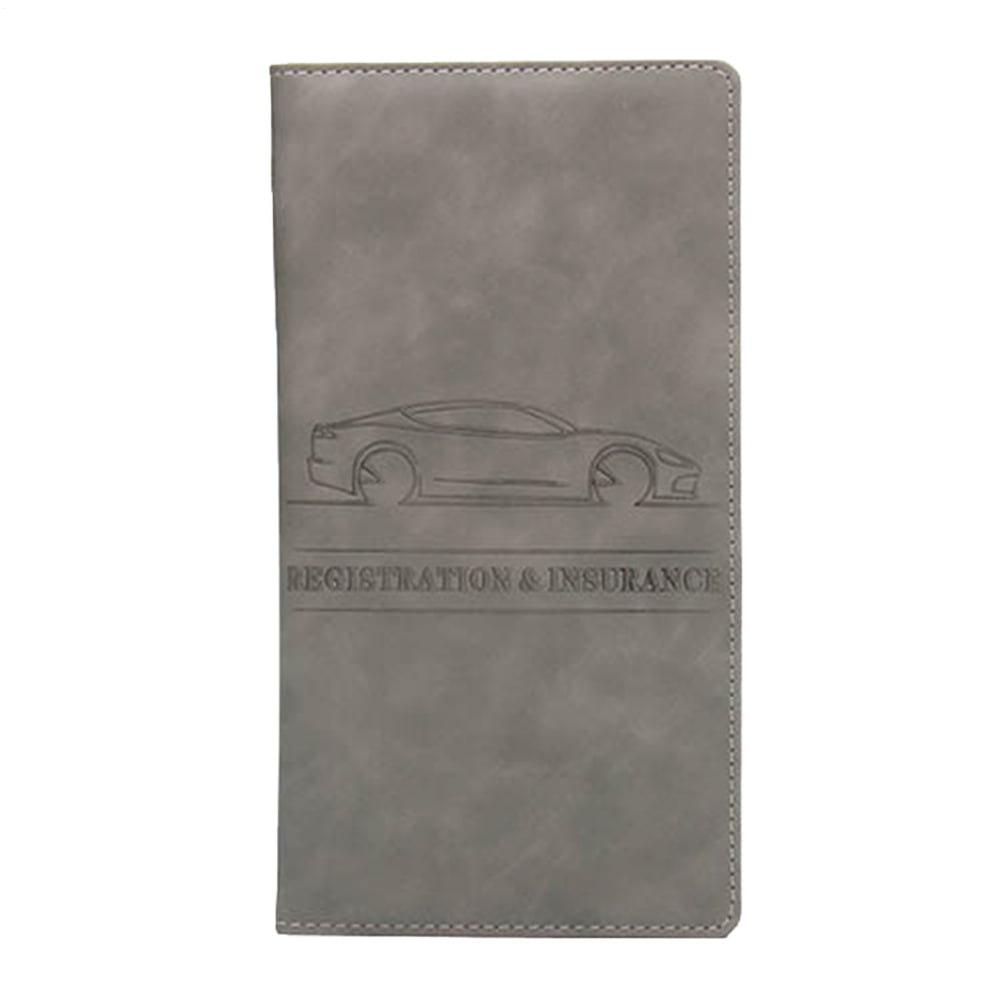 Vehicle License Document Case, Document Card Paperwork Wallet Case, PU ...