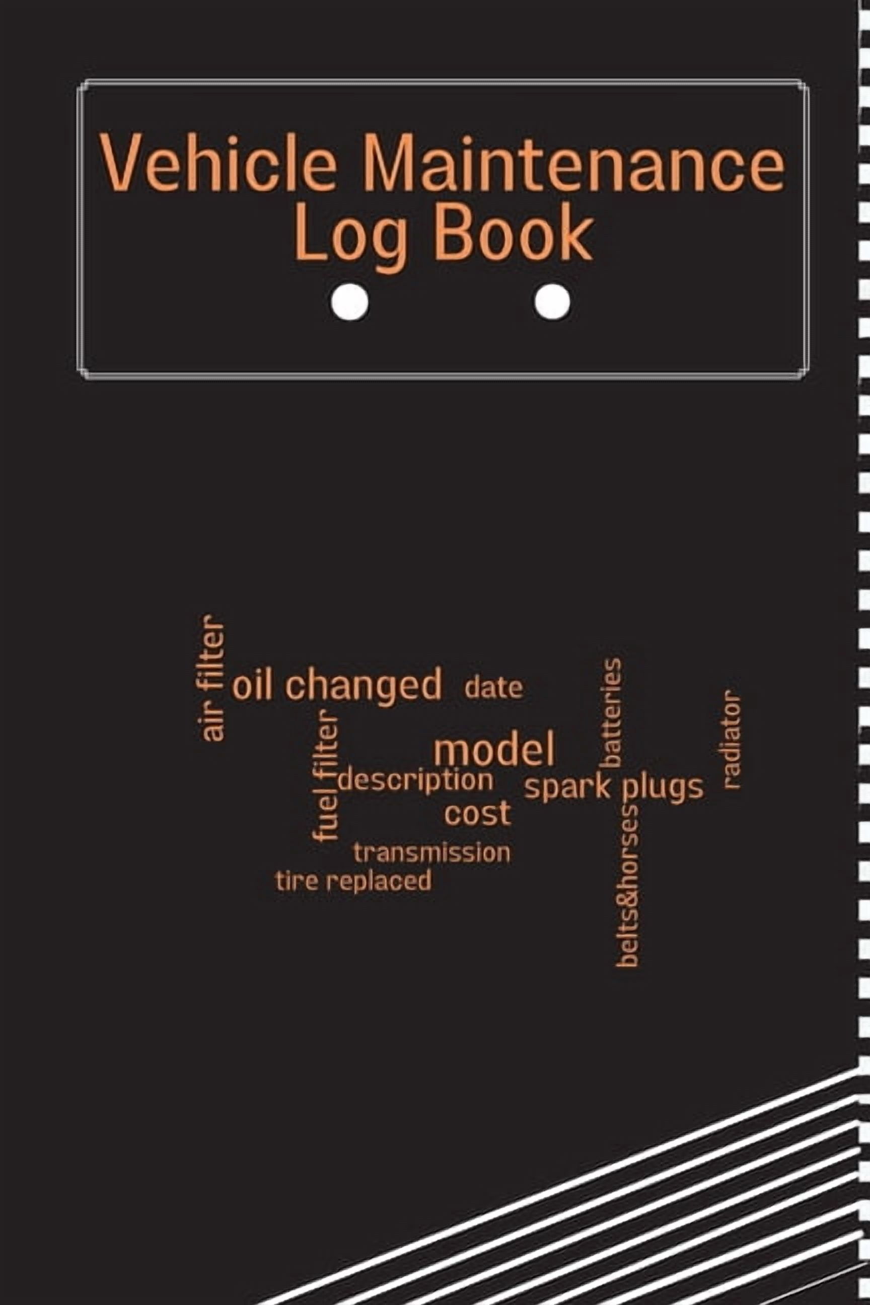 Vehicle Maintenance Log Book: Car Maintenance Log Book, Car Repair ...