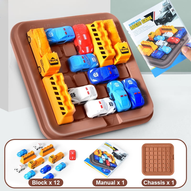 Vehicle Maze Game Remove Red Car Children's Educational toys Board Game ...