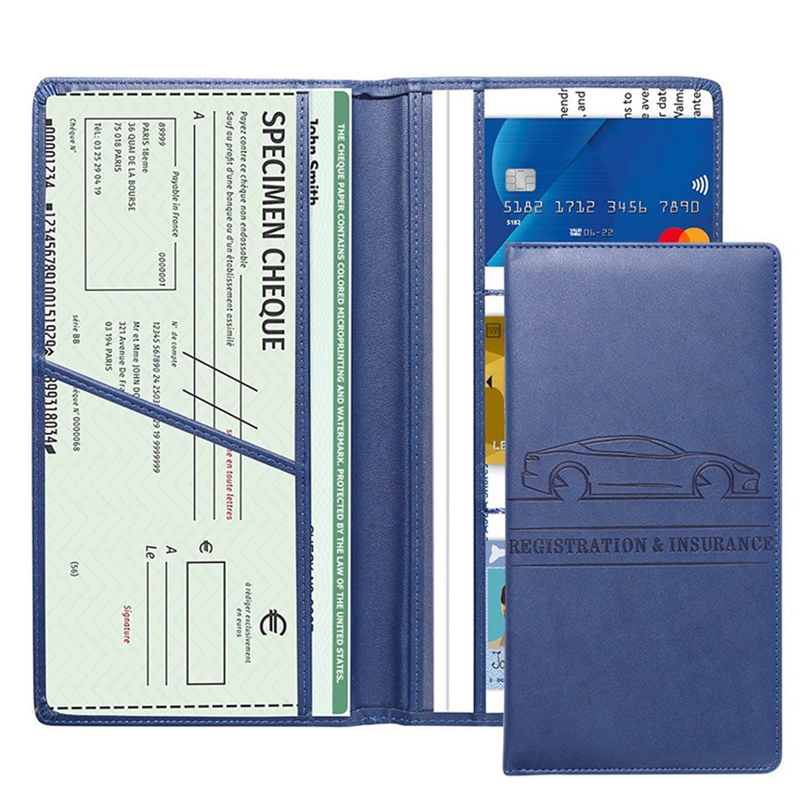 Vehicle Paper Registration and Insurance Holder for Glove Box, Interior ...