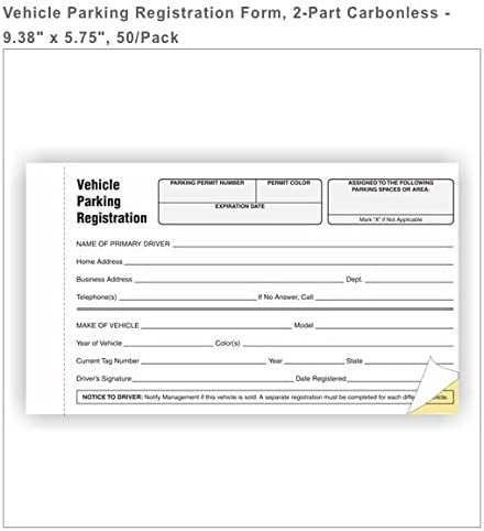 Registration Form Car