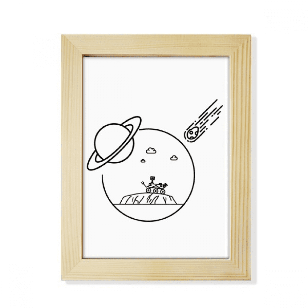 Vehicle Planetary Shield Meteorite Desktop Adorn Photo Frame Display ...