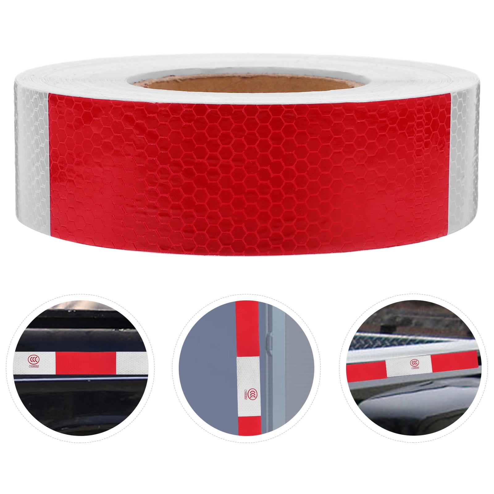 Toyandona Reflective Safety Tape Night Driving Honeycomb 1 Set 4500cm x ...