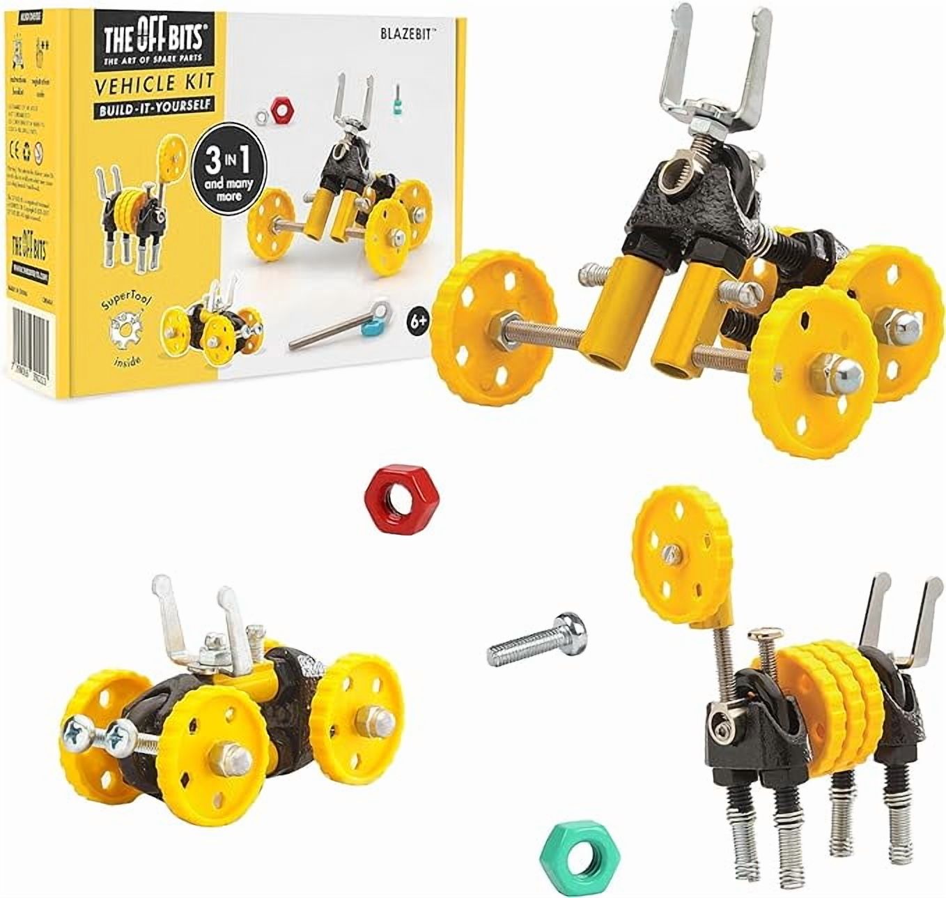 Vehicle Stem Building Toys, Educational Build Your Own Robot Toy for ...