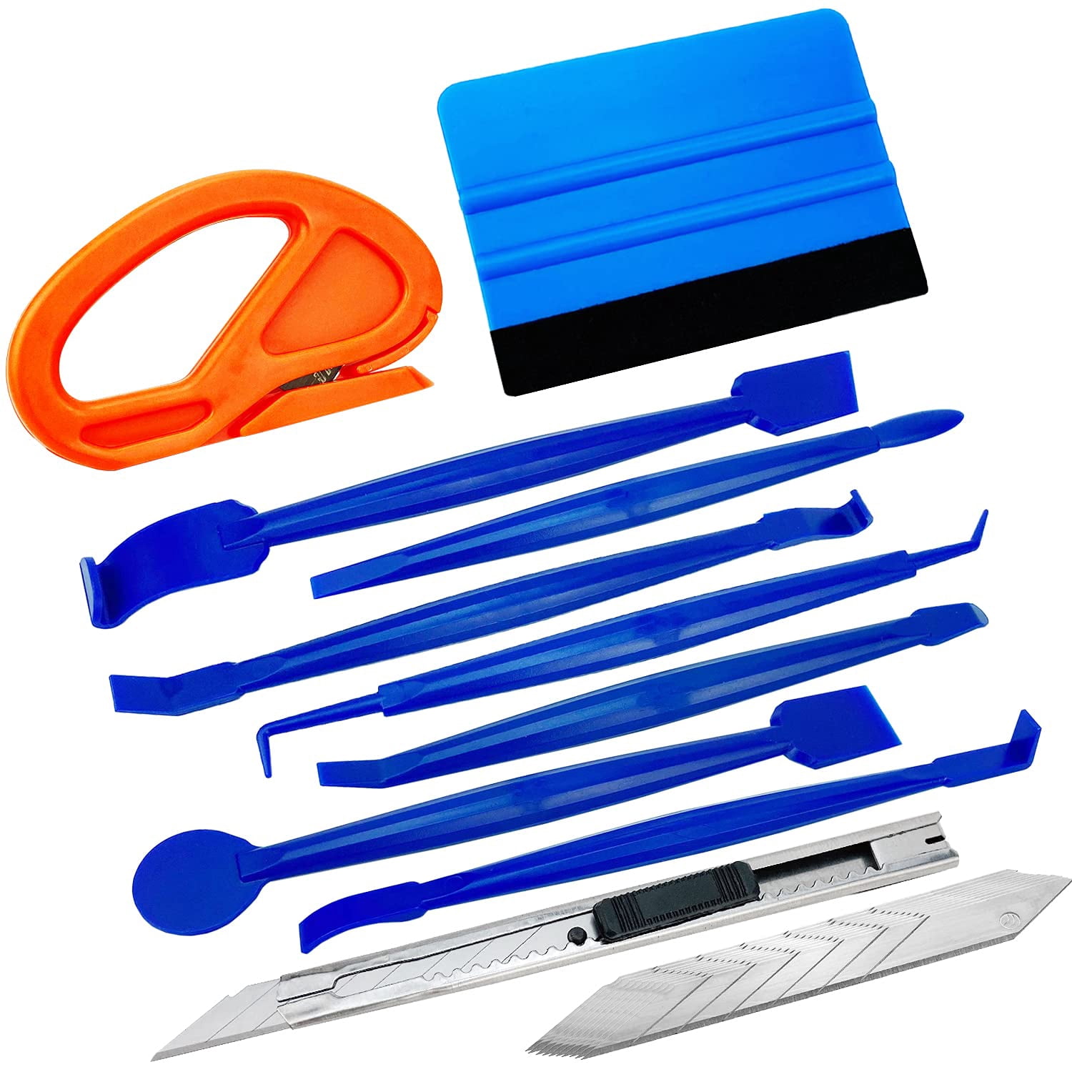 Vehicle Vinyl Wrap Tool KEF16 Kit, Window Film Tool Set, Wallpaper ...
