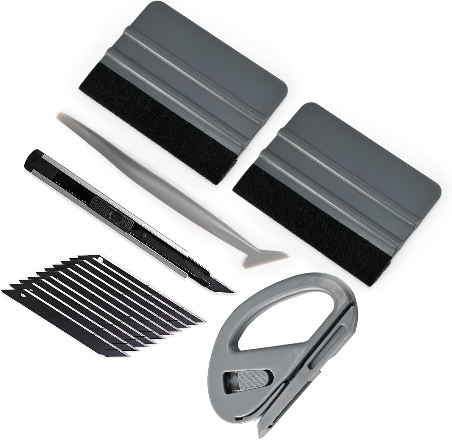 Vehicle Vinyl Wrap Tool Kit Window Tinting Tool Include 4 Inch Felt ...