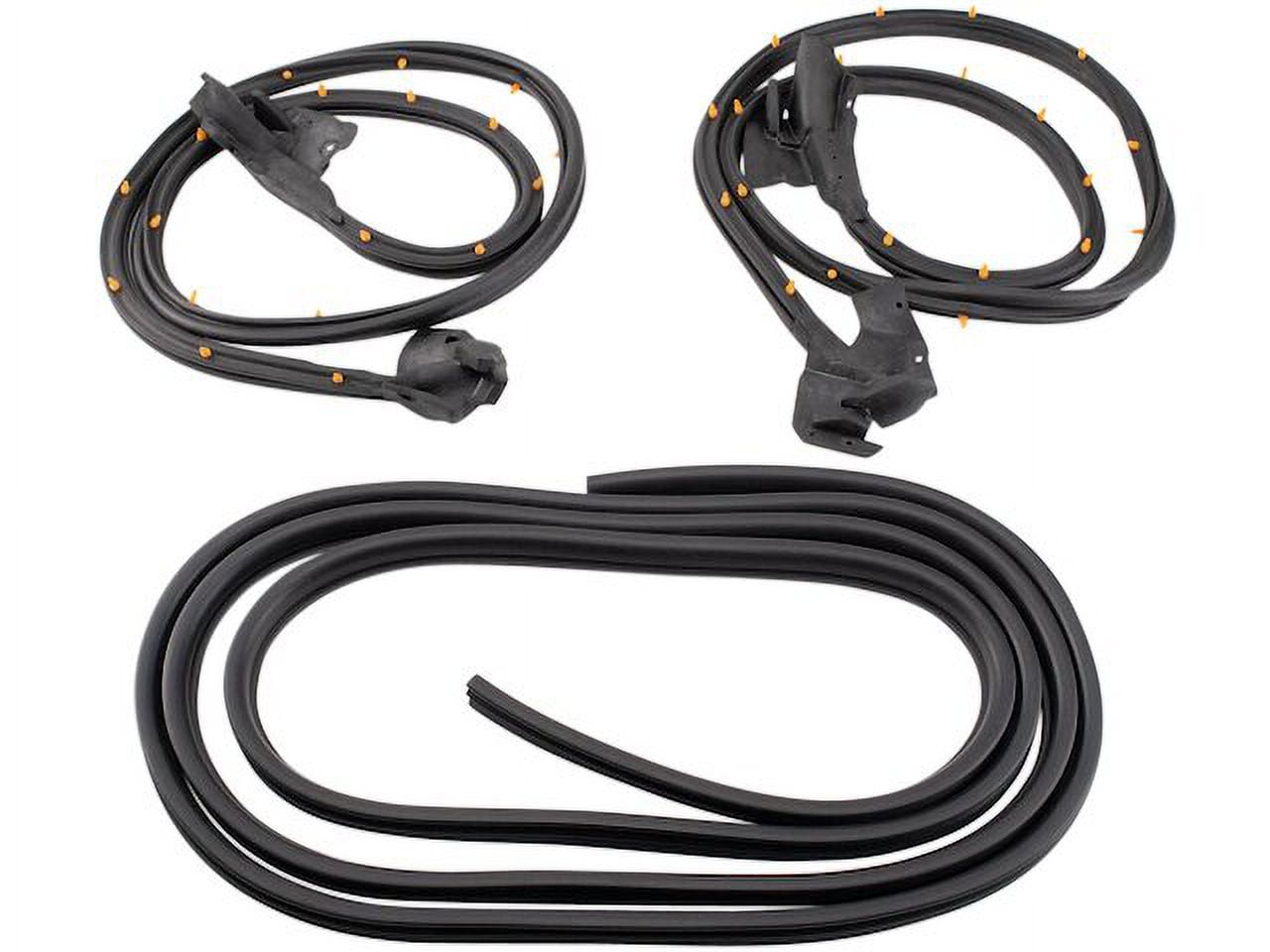 Vehicle Weatherstrip Kit 3 Piece - Compatible with 1968 - 1969 Chevy ...