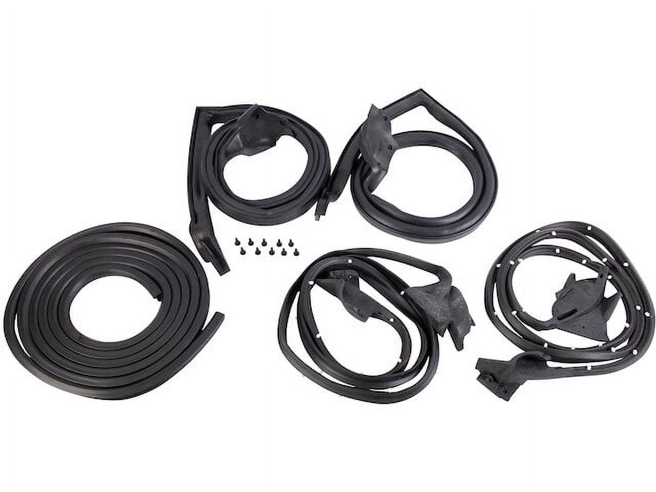 Vehicle Weatherstrip Kit 5 Piece - Compatible with 1970 - 1981 Chevy ...