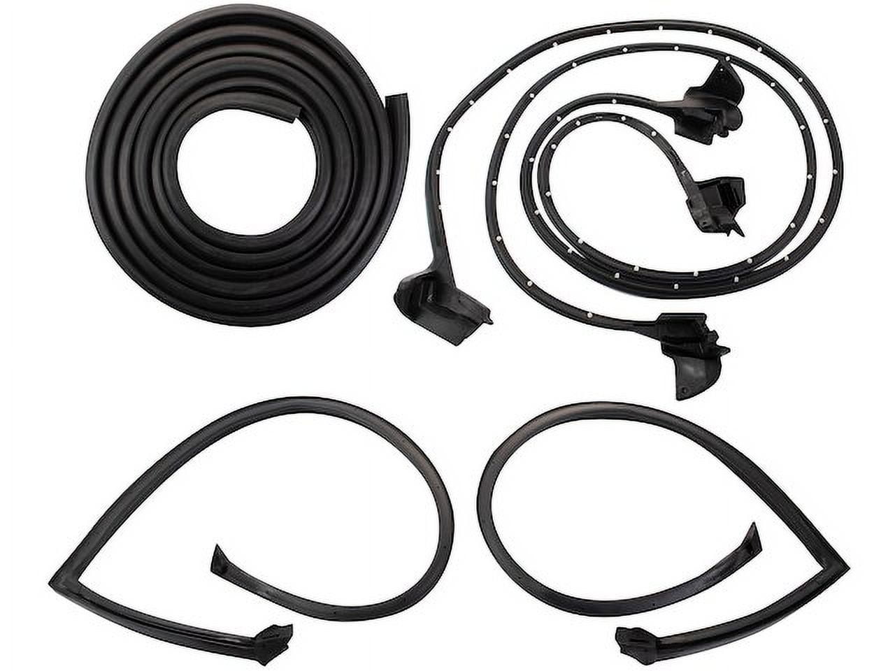 Vehicle Weatherstrip Kit 5 Piece - Compatible with 1982 - 1992 Chevy ...