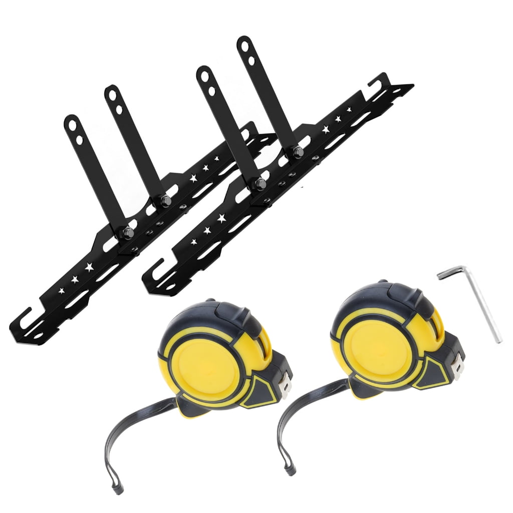 Vehicle Wheel Alignment Tool Heavy Duty Toe Plates Anti Slots Design ...