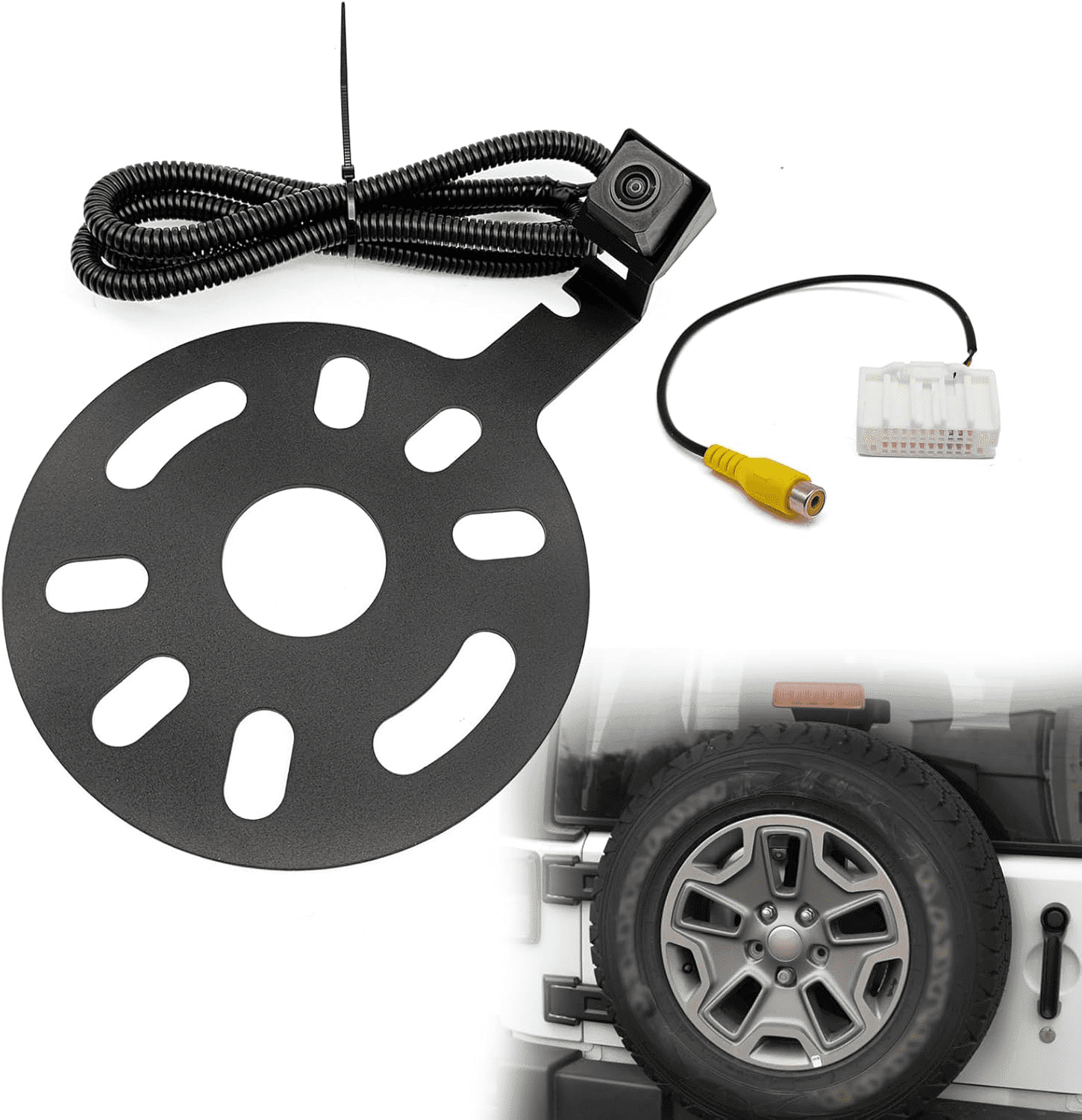 Spare Tire Backup Camera, Car Rear View Back Up Camera for Jeep ...