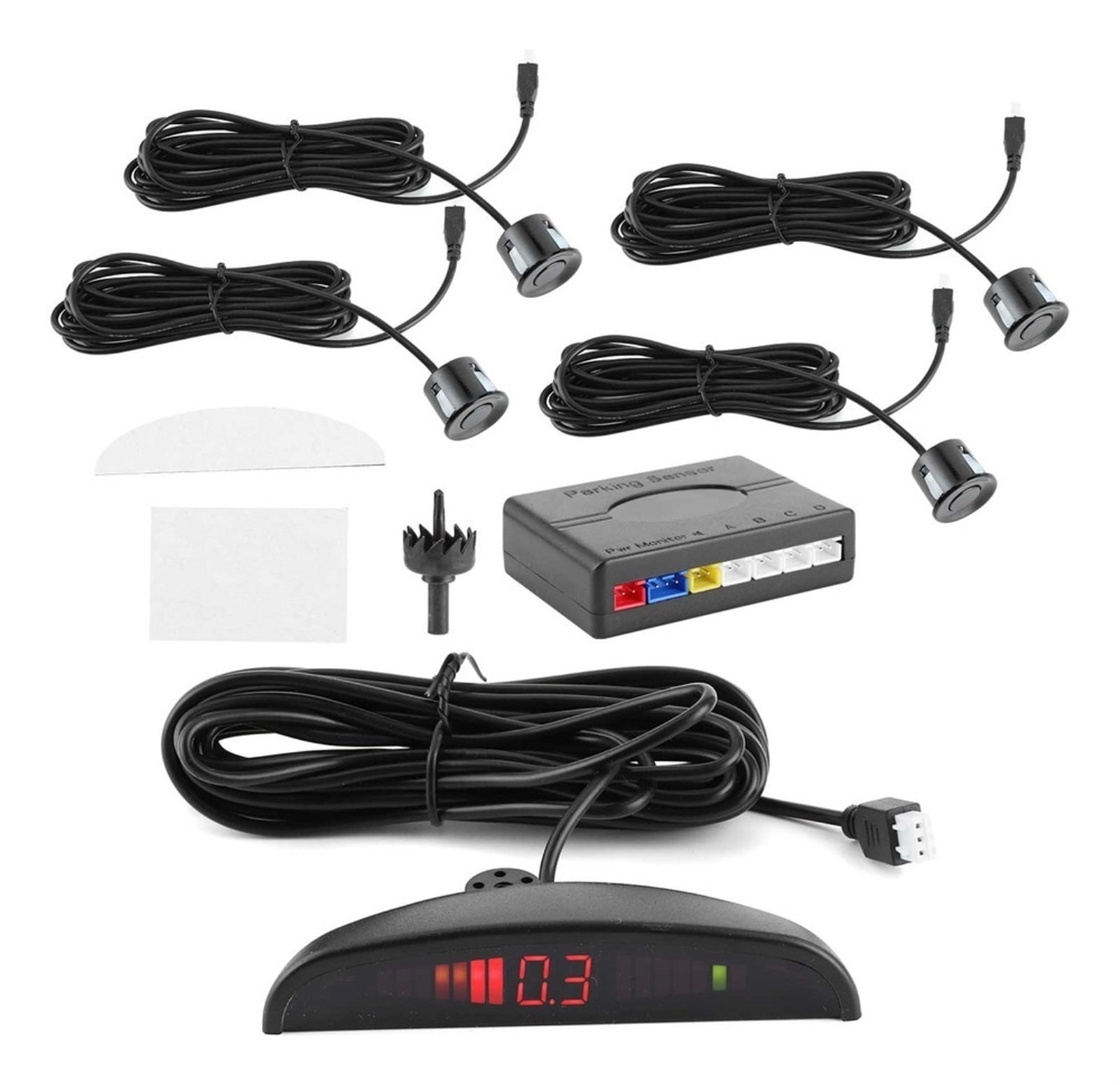 Vehicle-mounted Reverse Parking Sensor Parking Sensor, Radar Monitor ...