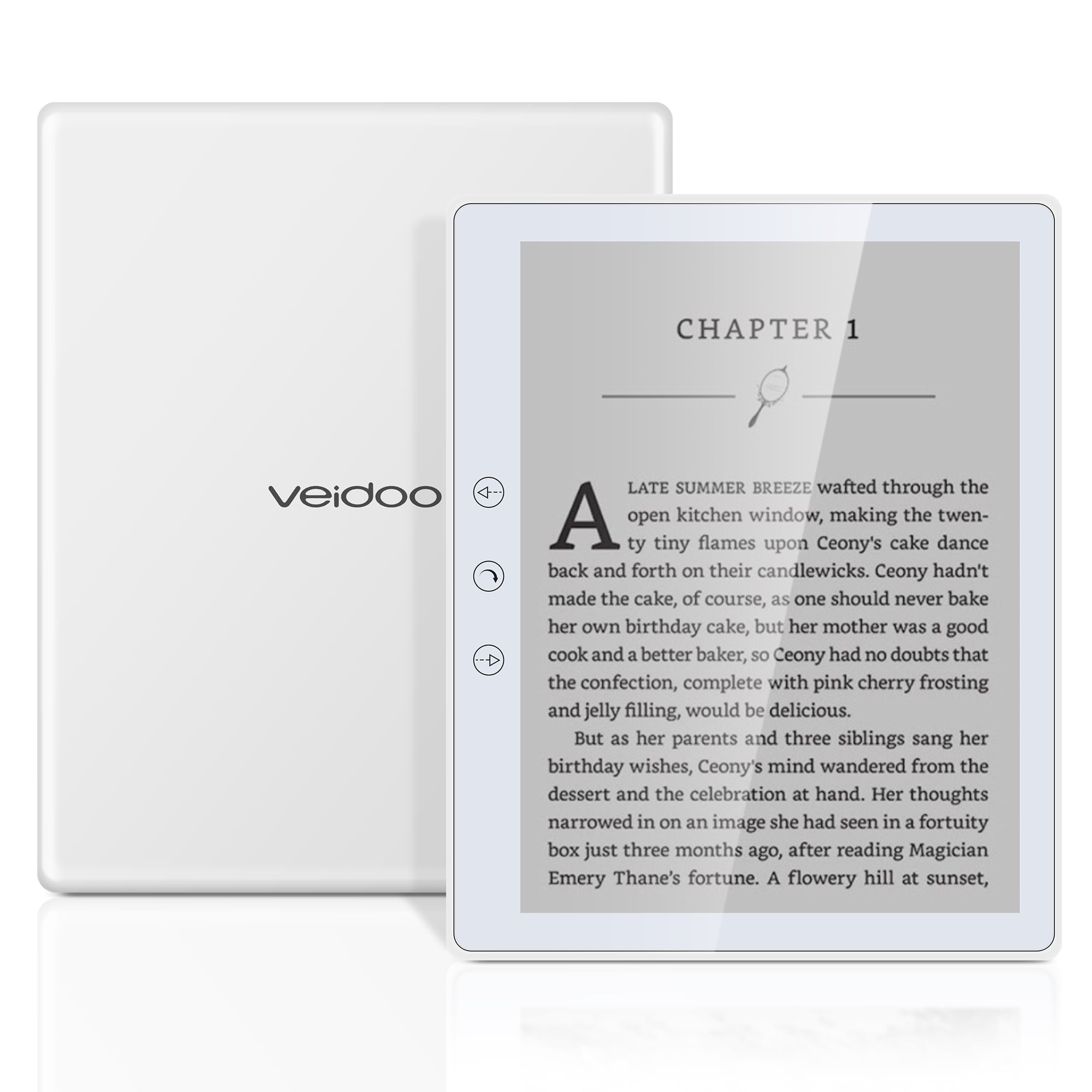 Veidoo 5.8 inch Ebook Reader, HD Touch Screen Carta E-Ink Technology ...