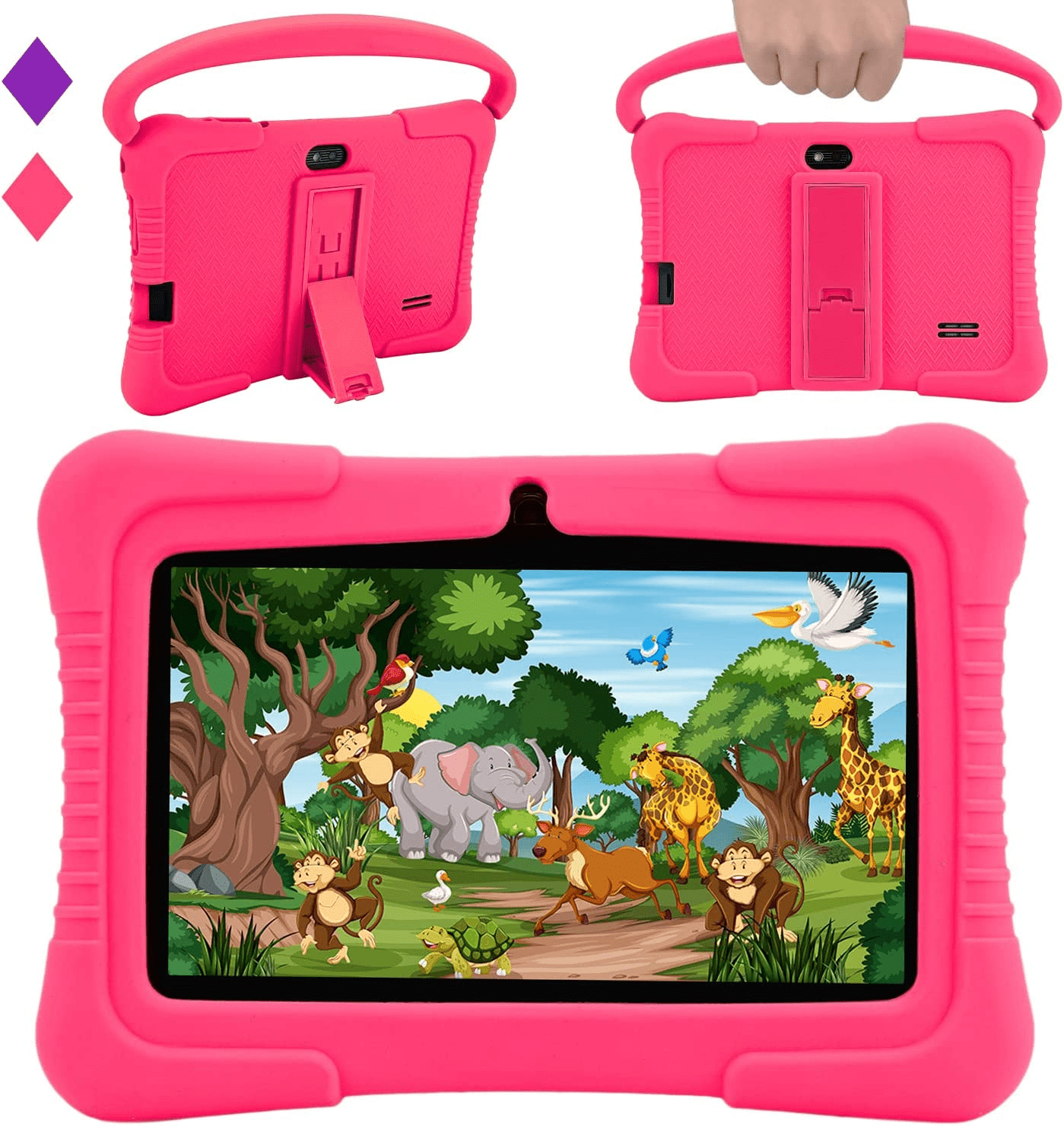 Veidoo 7'' Kids Learning Tablet, Android 10.0, 2GB RAM, 32GB, WiFi ...