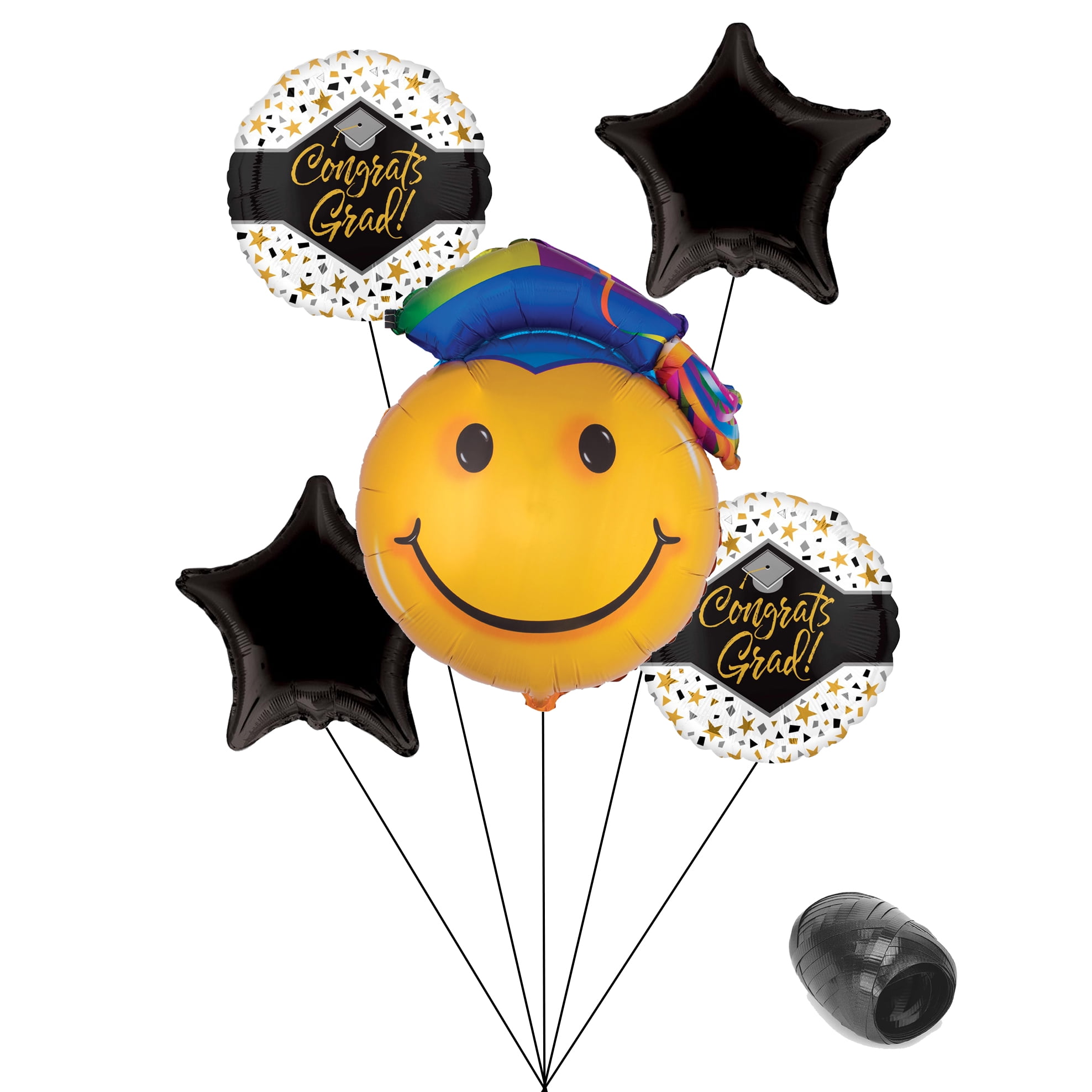 Veil Entertainment Congrautulations Grad Smart Emoticon Smiley 5pc ...