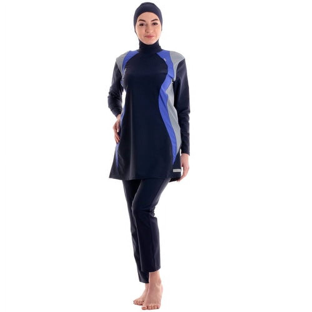 Veilkini Muslim Swimsuit for Women, Long-Sleeved Swimsuit, Burkini ...