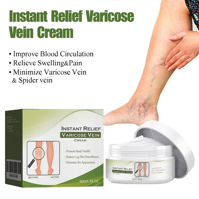 Vein Repair-Cream, Leg Varicose Earthworm Leg Swelling Relieve-Pain ...