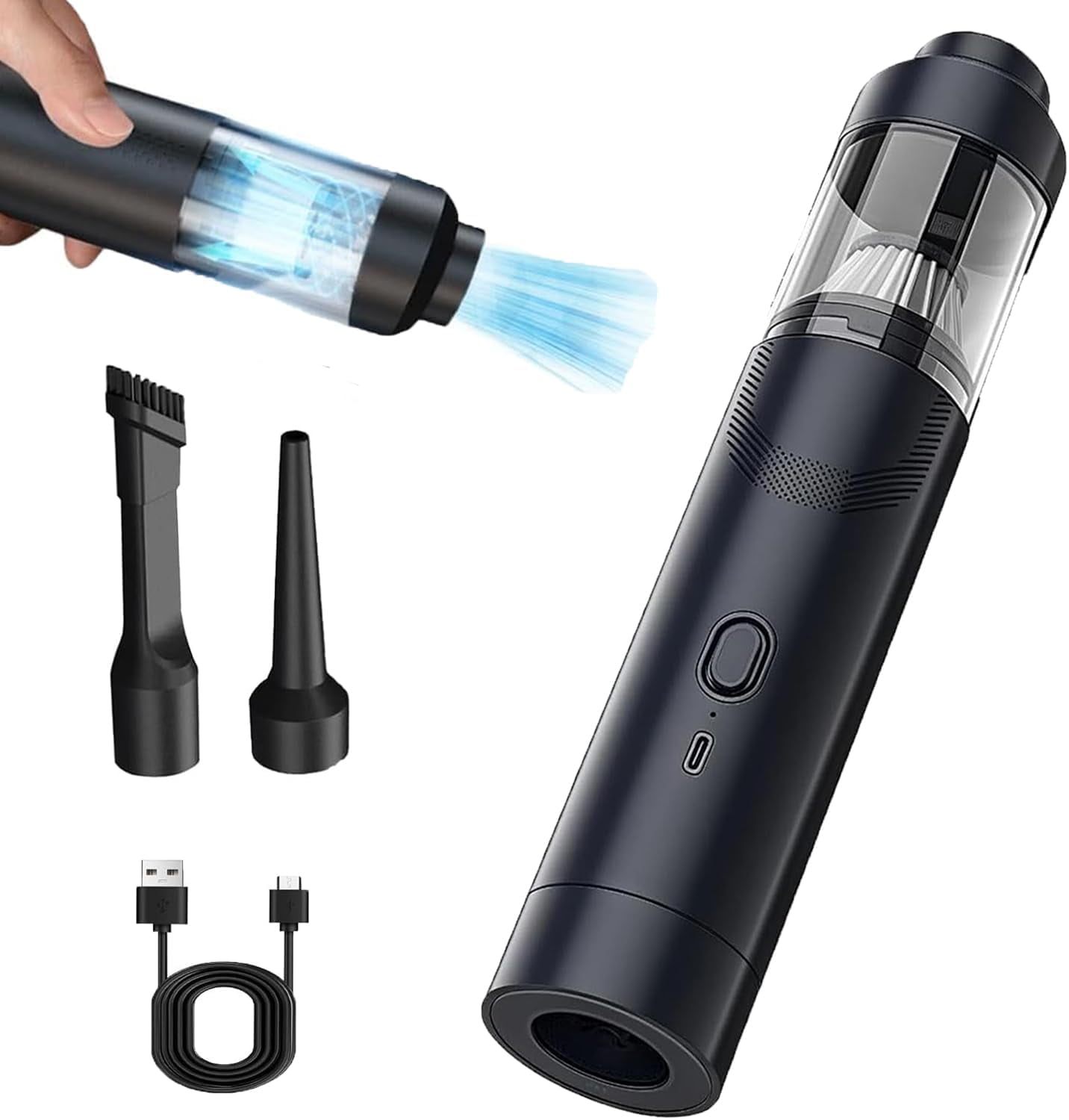 Veinsgrain Cordless Car Vacuum, Slim V8 Mate Cordless Car Vacuum High ...
