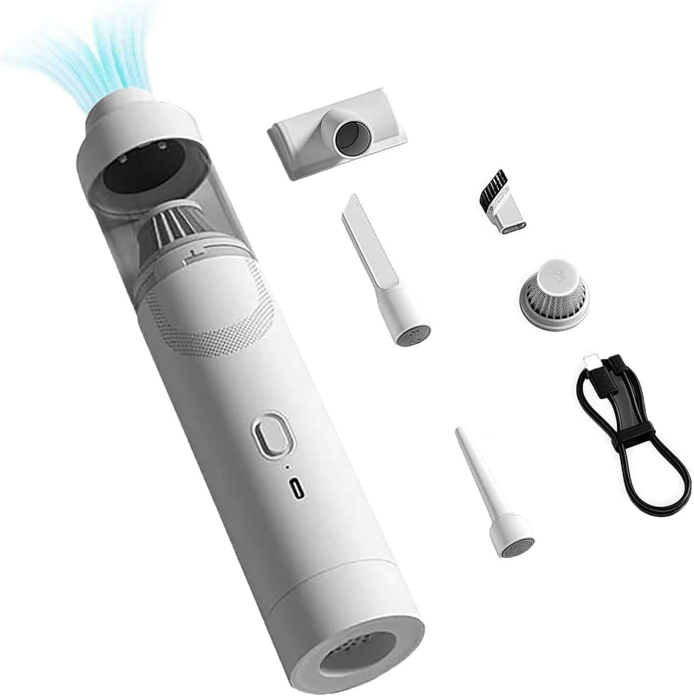 Veinsgrain Slim V8 Mate Four-in-One Cordless Car Vacuum Cleaner with ...